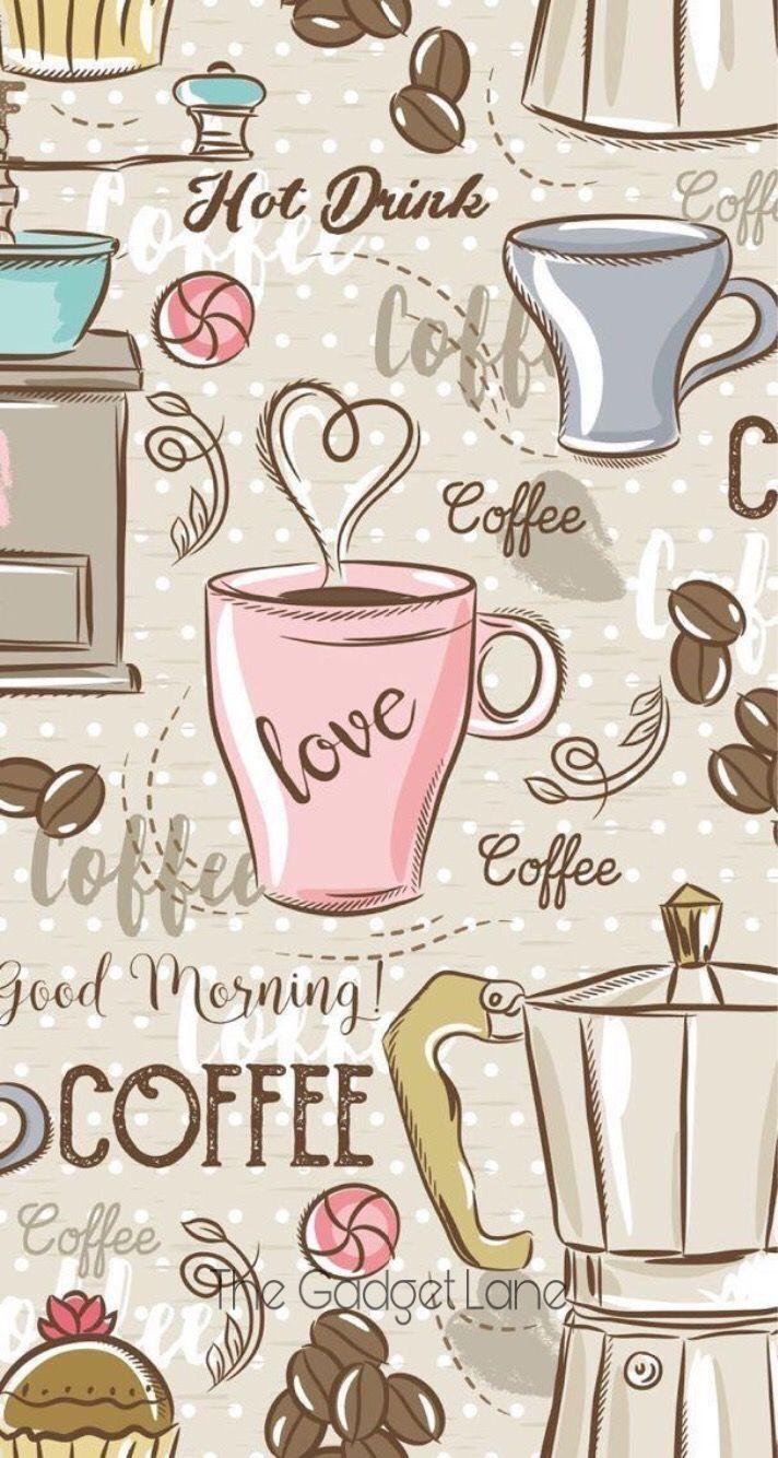 Coffee Pattern Wallpapers - Top Free Coffee Pattern Backgrounds ...