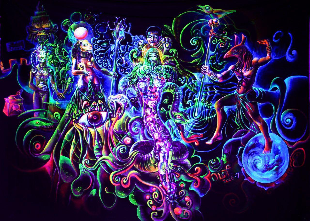 Black Trippy Wallpapers - Top Free Black Trippy Backgrounds - WallpaperAccess