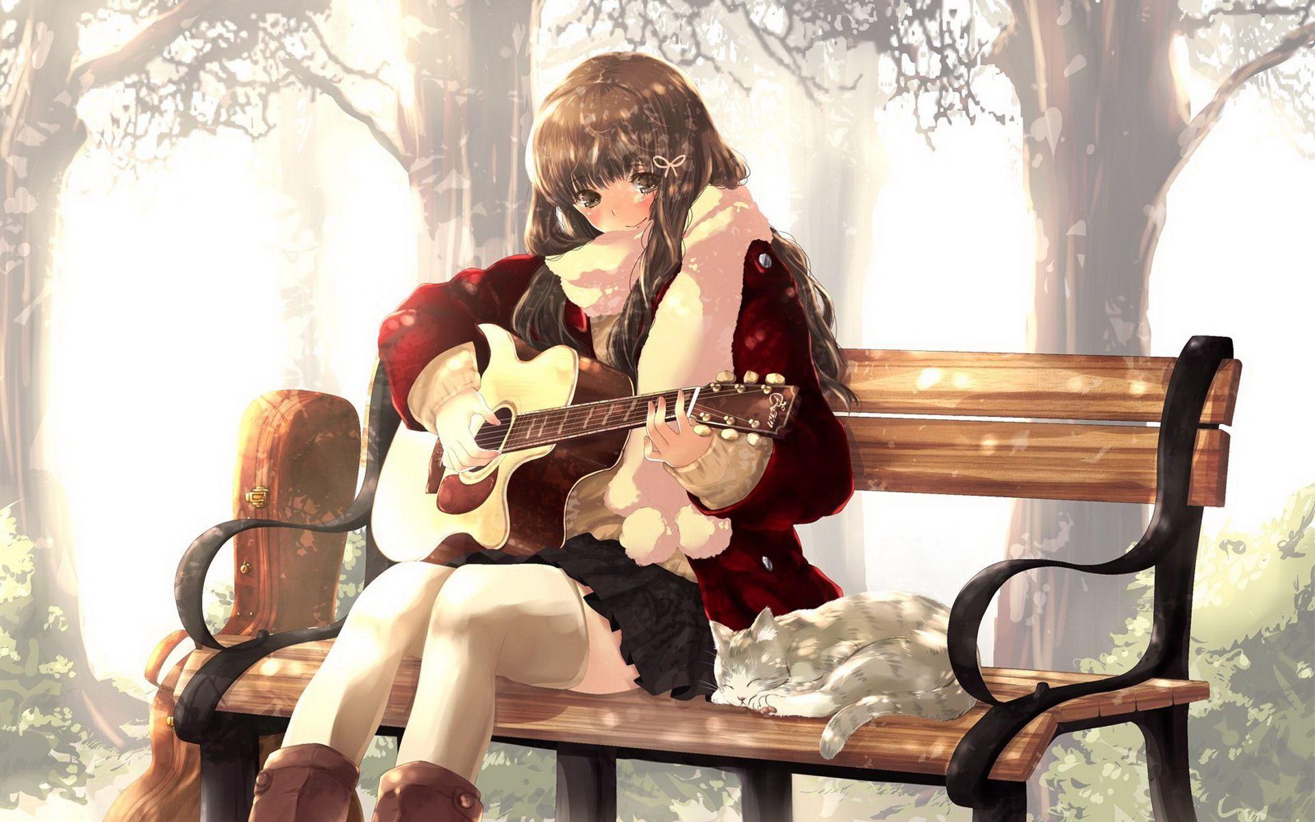 Music Anime Girl Wallpapers - Top Free Music Anime Girl Backgrounds ...