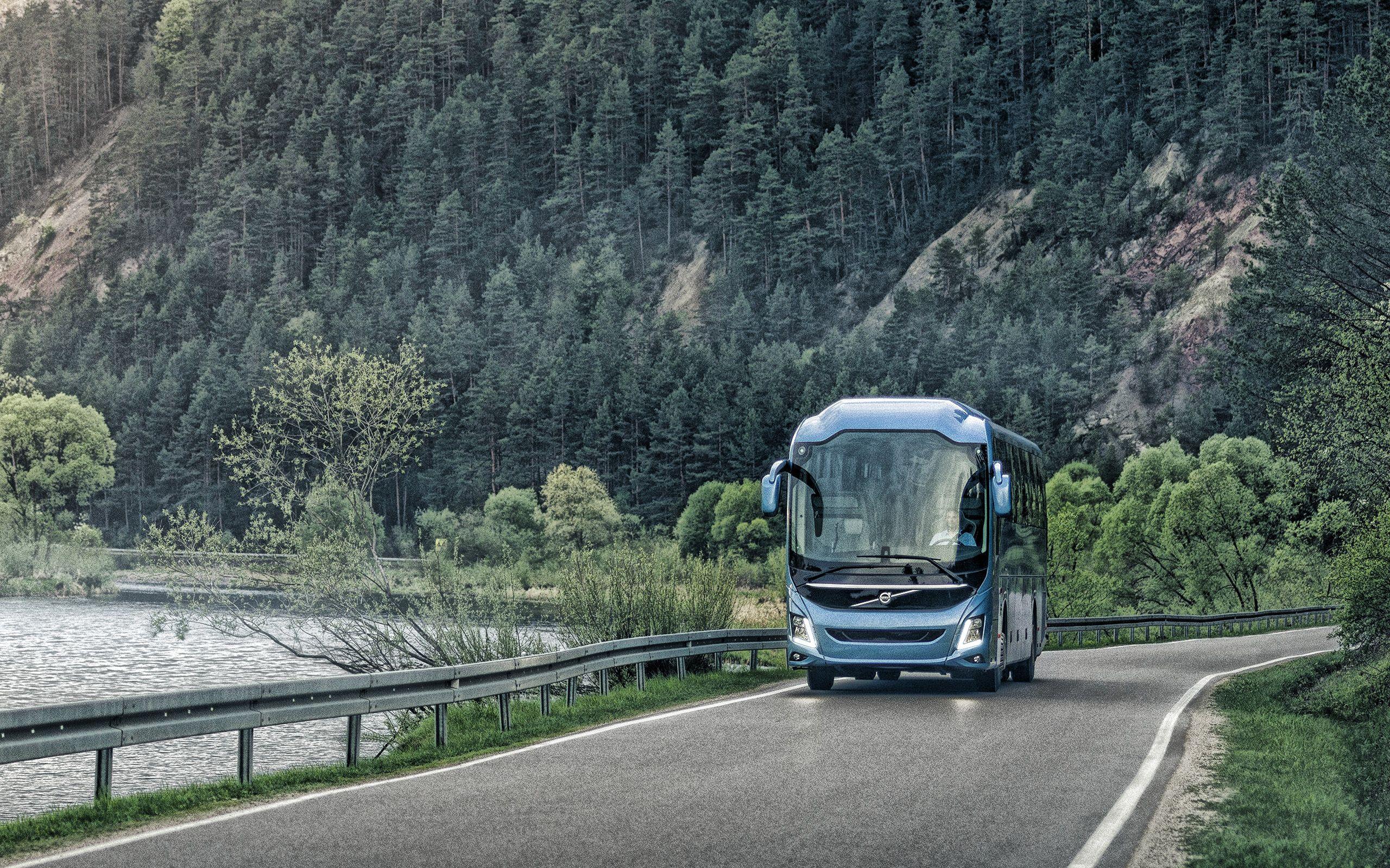 Volvo Bus Wallpapers - Top Free Volvo Bus Backgrounds - WallpaperAccess