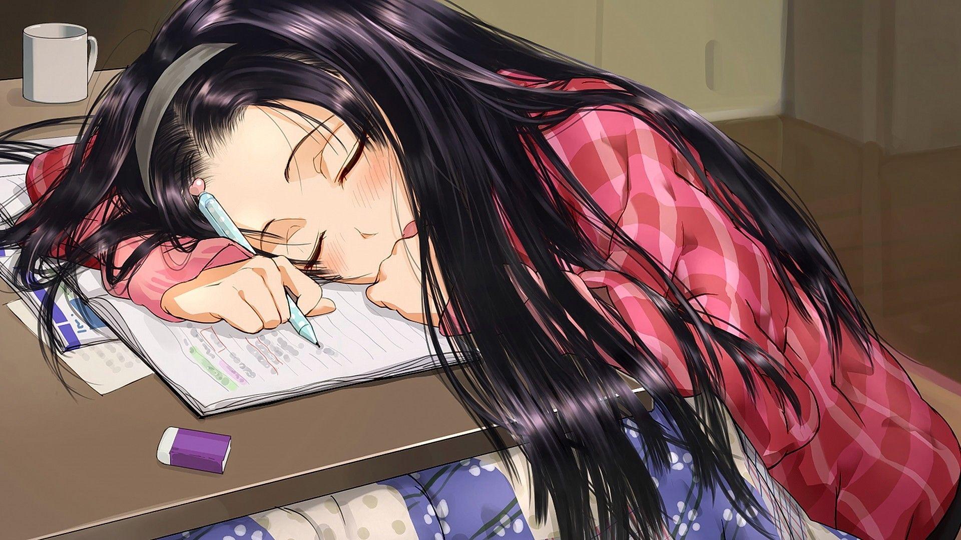 Anime Sleep Wallpapers - Top Free Anime Sleep Backgrounds - WallpaperAccess