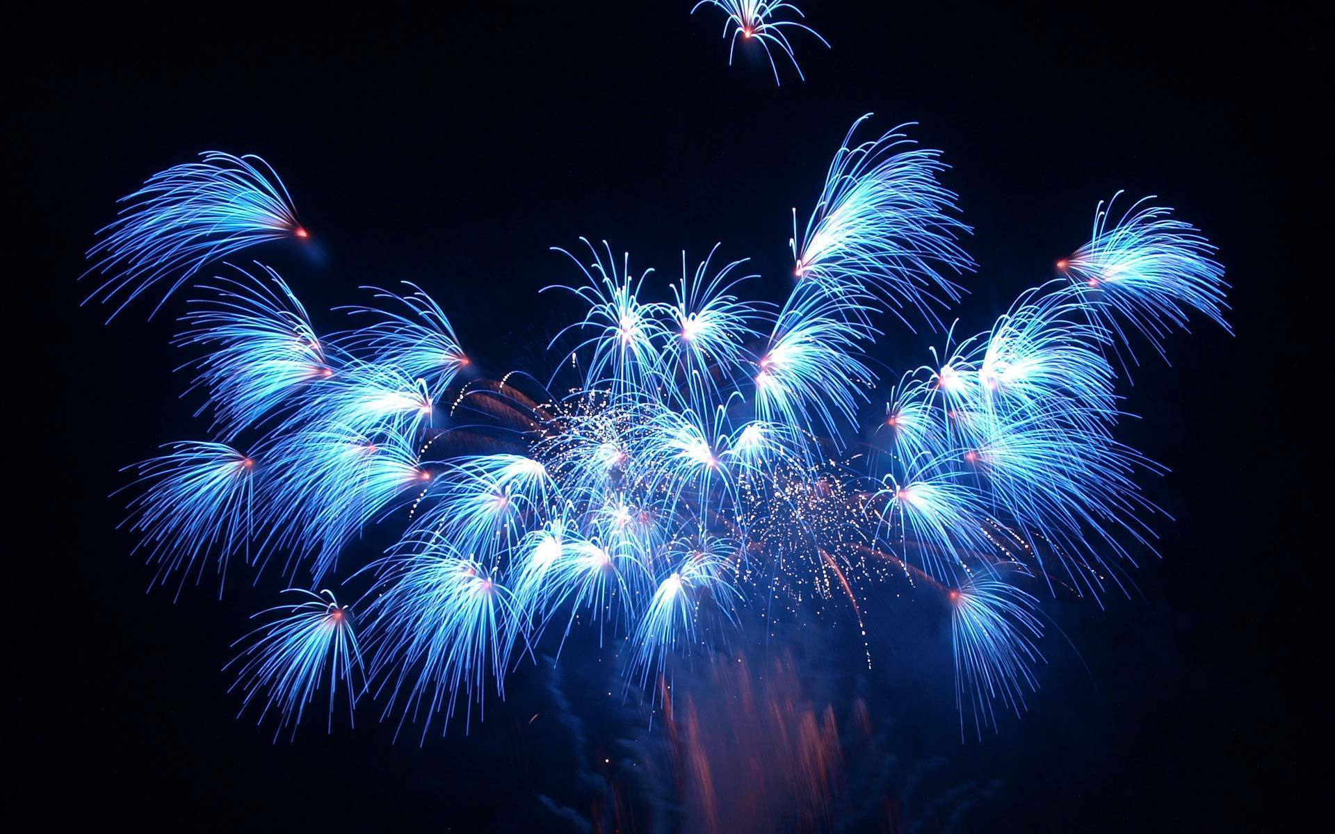 Blue Fireworks Wallpapers - Top Free Blue Fireworks Backgrounds ...