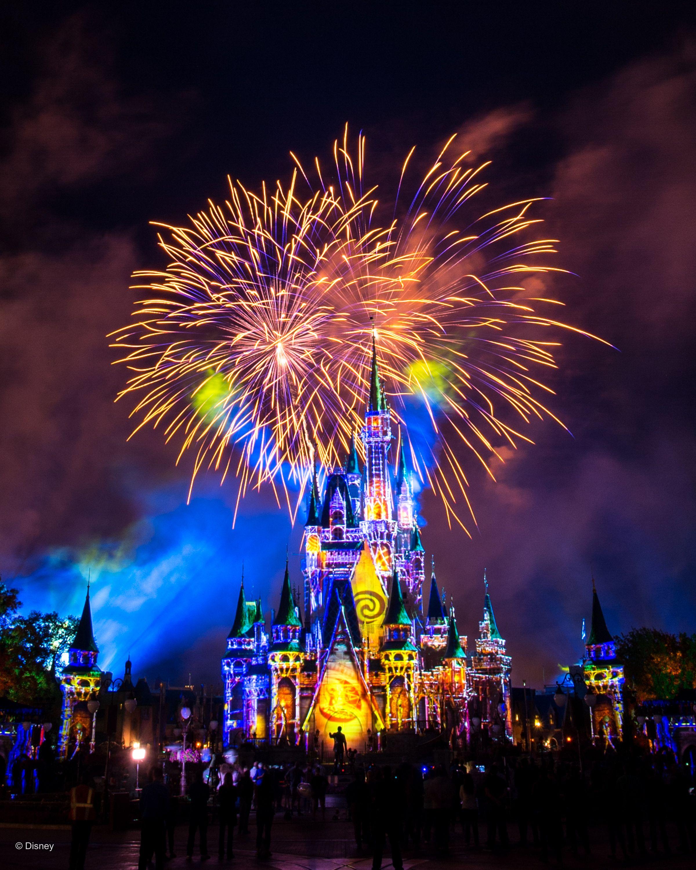 Disney Fireworks Wallpapers - Top Free Disney Fireworks Backgrounds ...