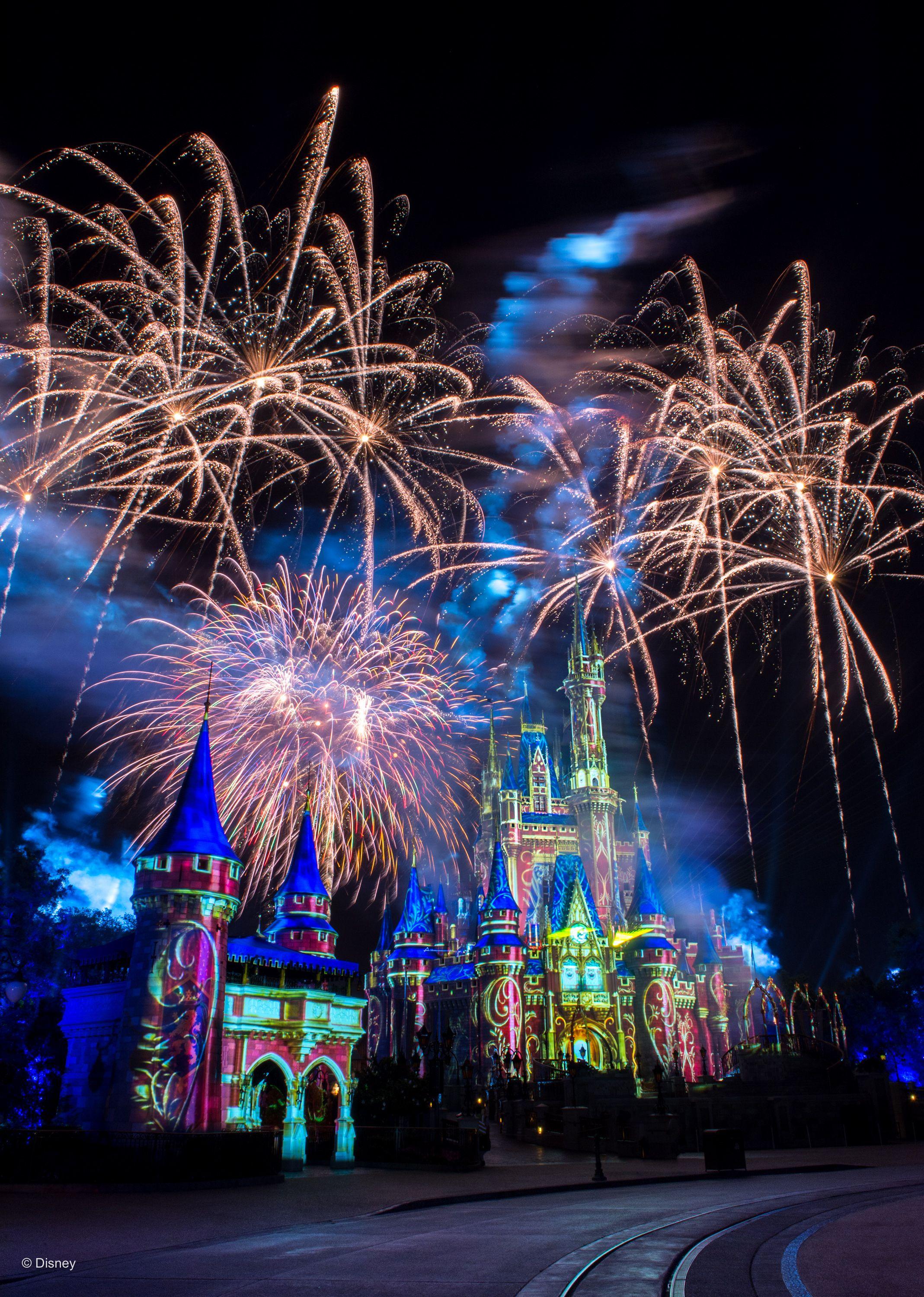 Disney Fireworks Wallpapers - Top Free Disney Fireworks Backgrounds ...