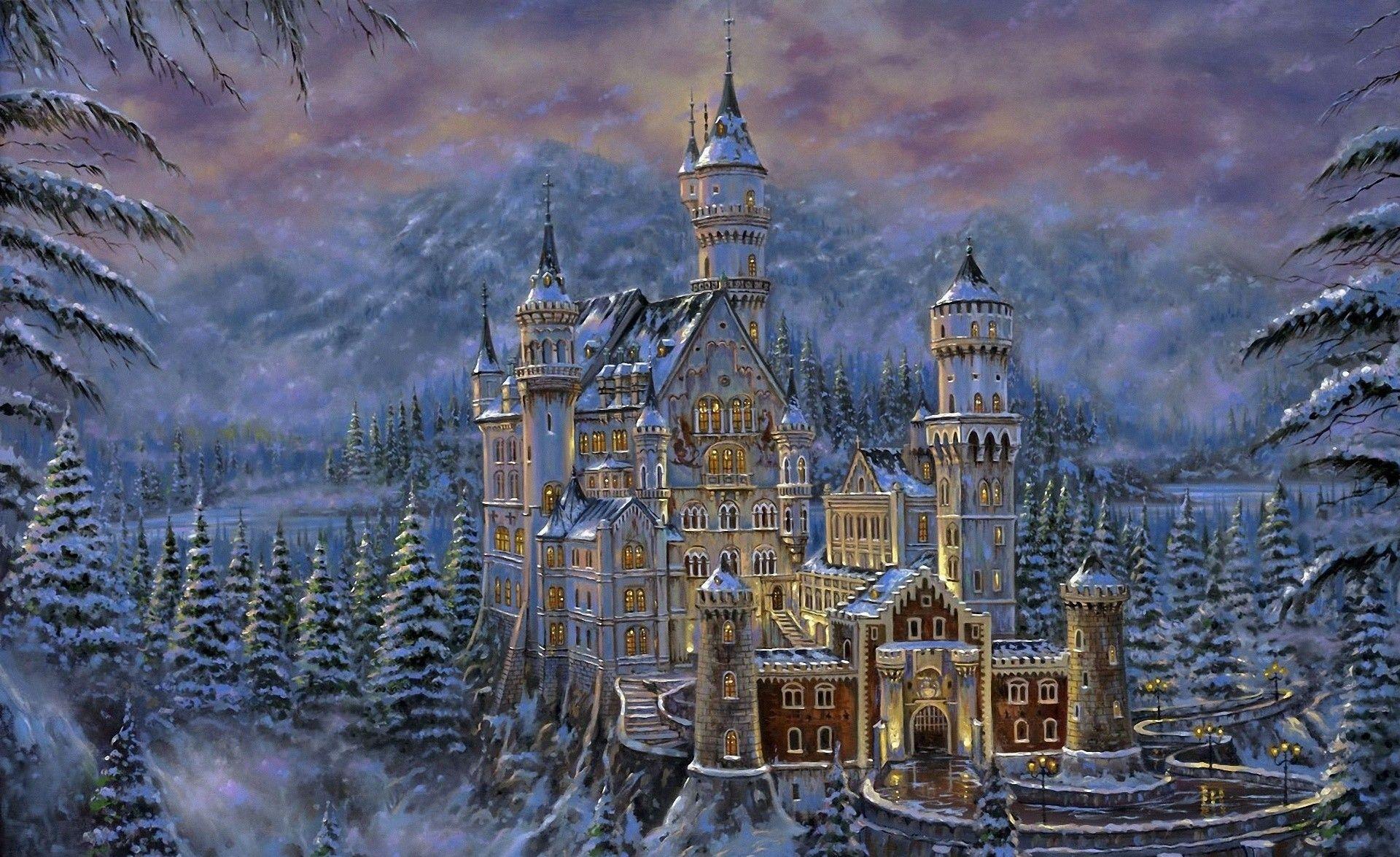 Winter Castle Wallpapers - Top Free Winter Castle Backgrounds ...