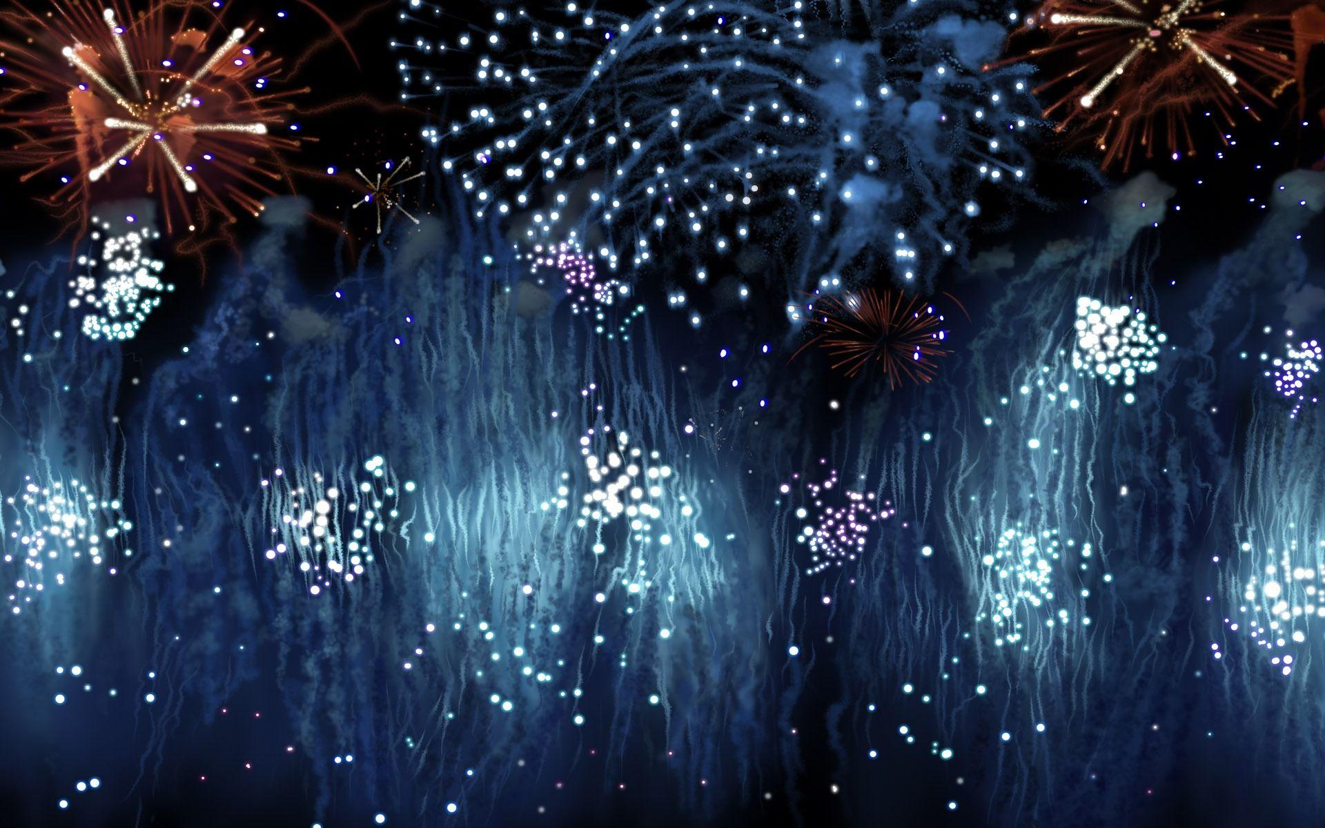 Blue Fireworks Wallpapers - Top Free Blue Fireworks Backgrounds ...