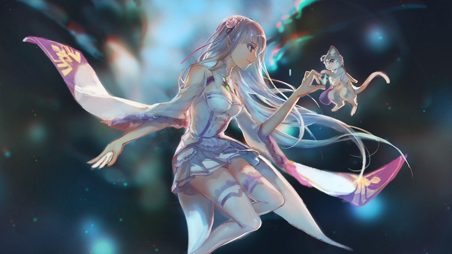 Emilia Rezero Wallpapers - Top Free Emilia Rezero Backgrounds ...