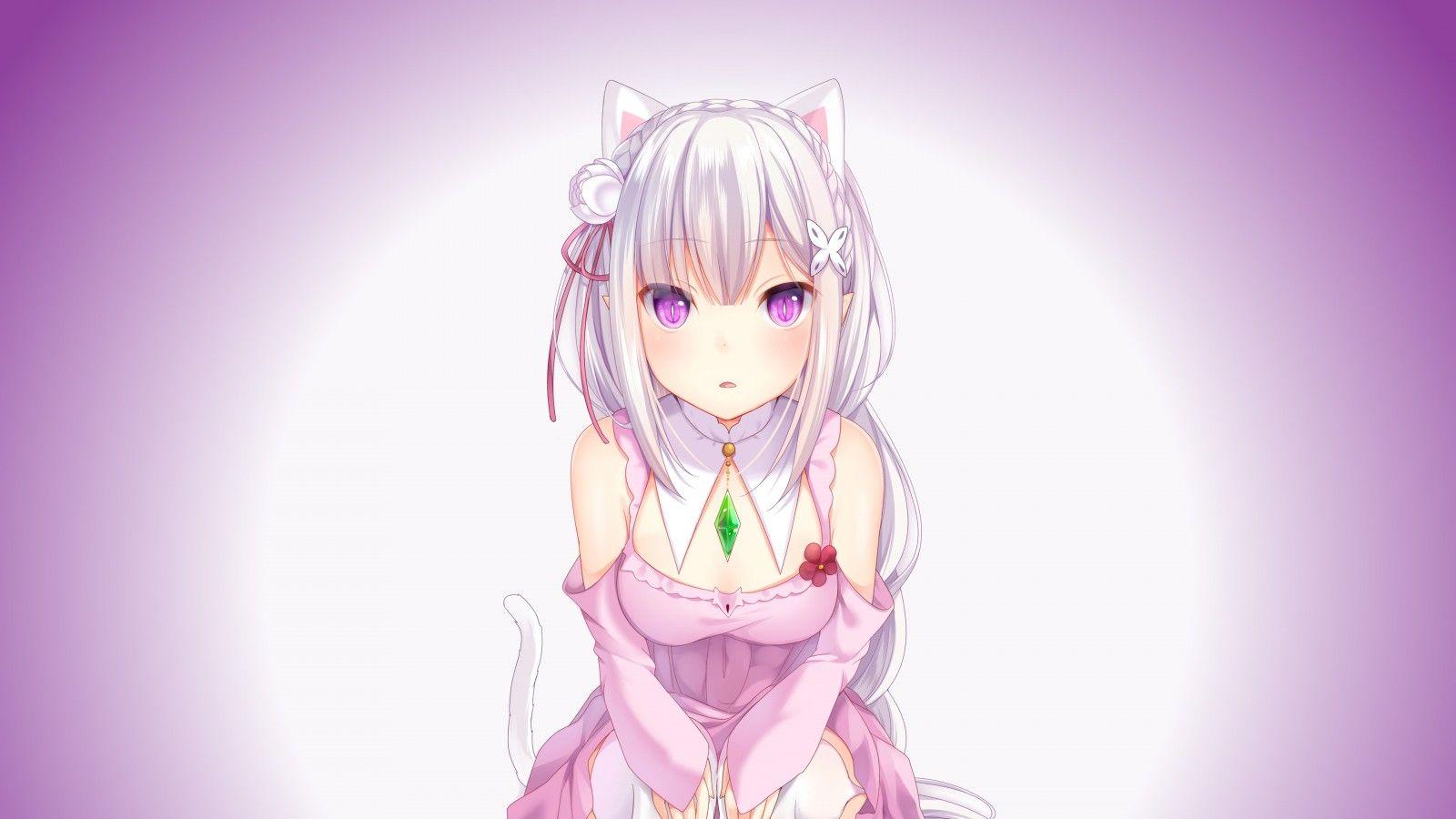 Re Zero Emilia Wallpapers - Top Free Re Zero Emilia Backgrounds ...