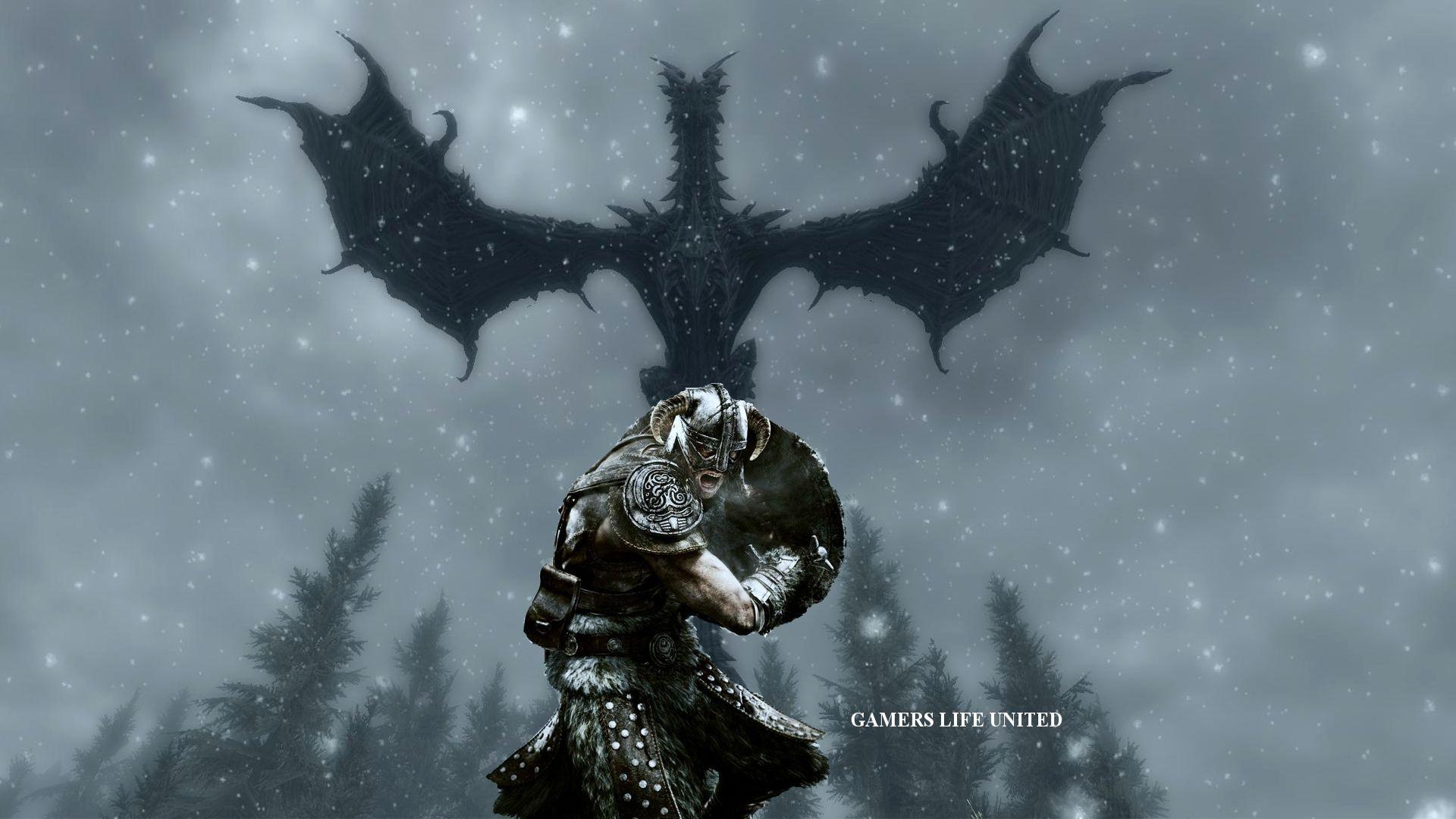 Skyrim Alduin Wallpapers - Top Free Skyrim Alduin Backgrounds ...