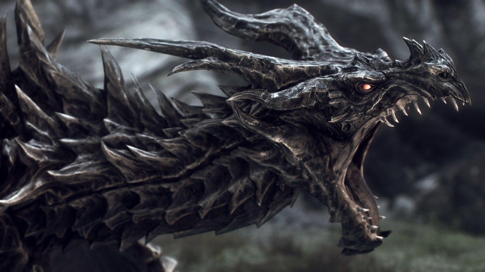 Skyrim Alduin Wallpapers - Top Free Skyrim Alduin Backgrounds ...