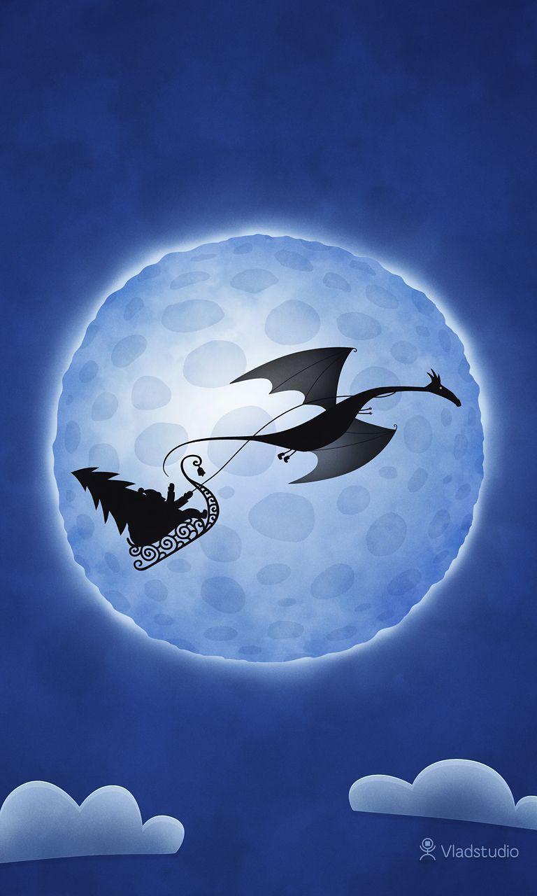 Christmas Dragon Wallpapers - Top Free Christmas Dragon Backgrounds ...