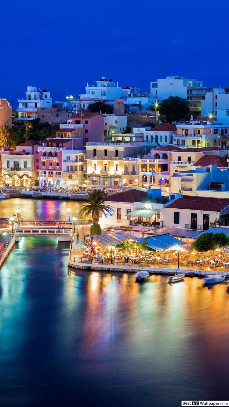 Greece at Night Wallpapers - Top Free Greece at Night Backgrounds ...