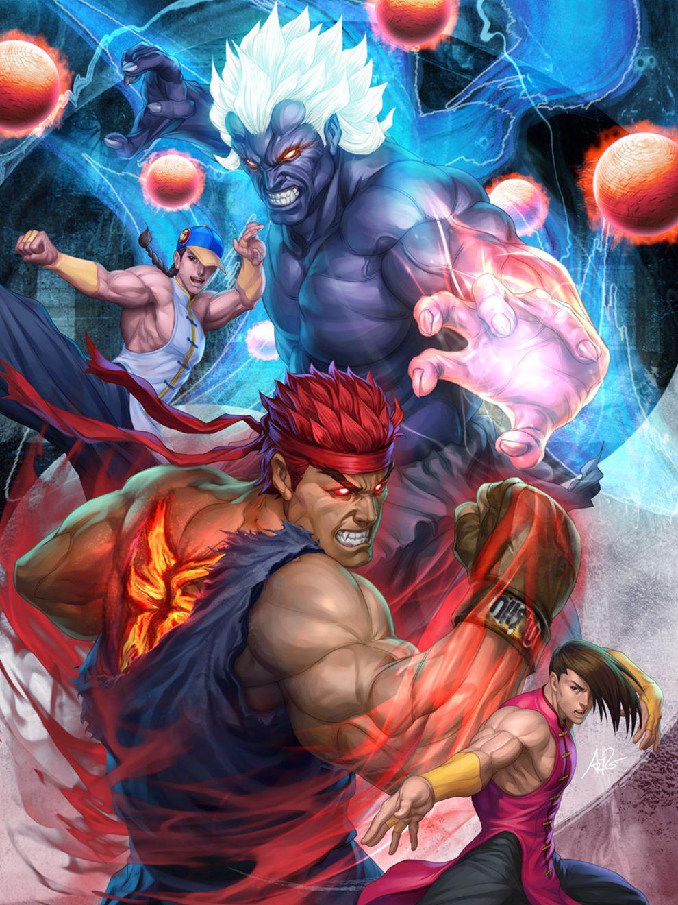Street Fighter Oni Wallpapers - Top Free Street Fighter Oni Backgrounds ...