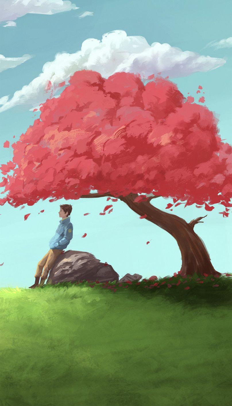 Tree Phone Wallpapers - Top Free Tree Phone Backgrounds - WallpaperAccess