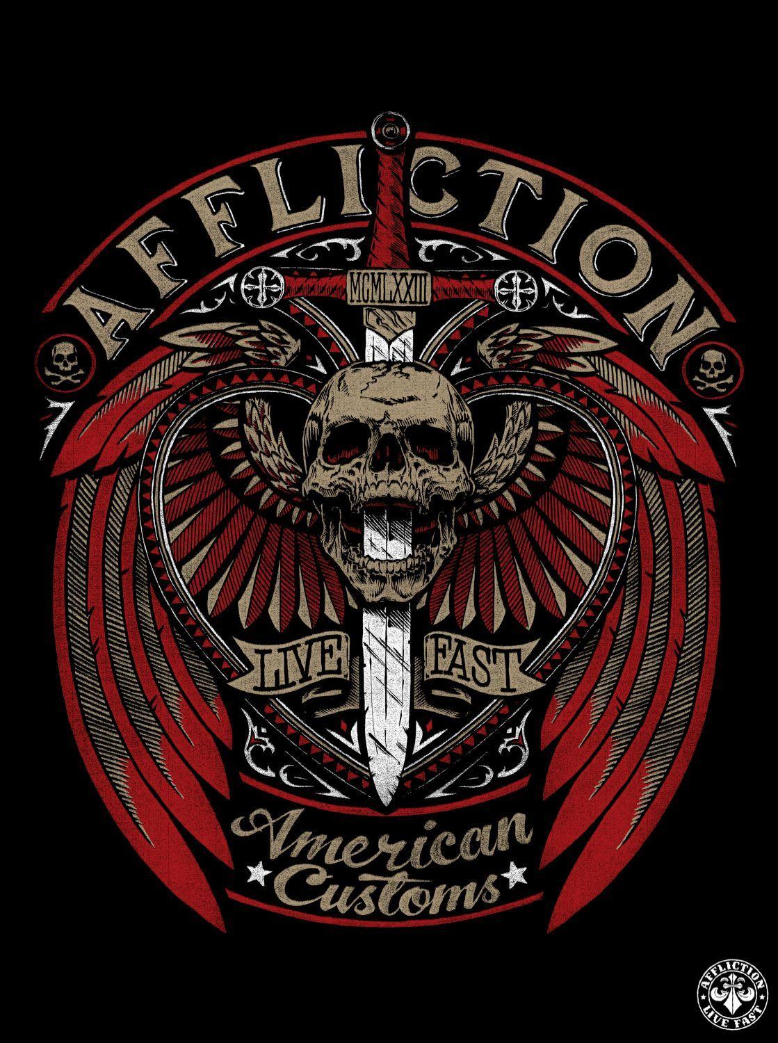 Affliction Wallpapers - Top Free Affliction Backgrounds - WallpaperAccess