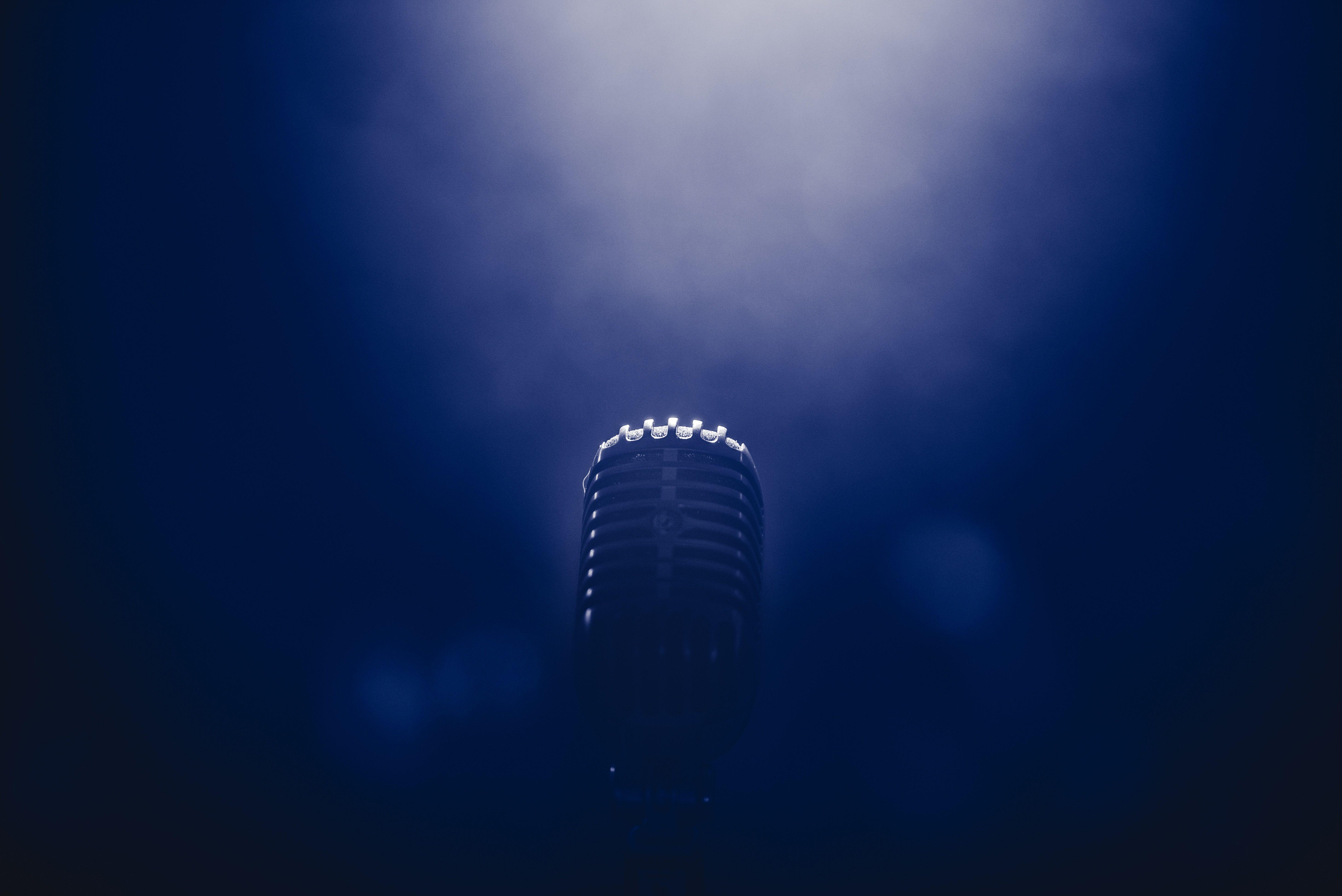 Blue Microphone Wallpapers - Top Free Blue Microphone Backgrounds ...