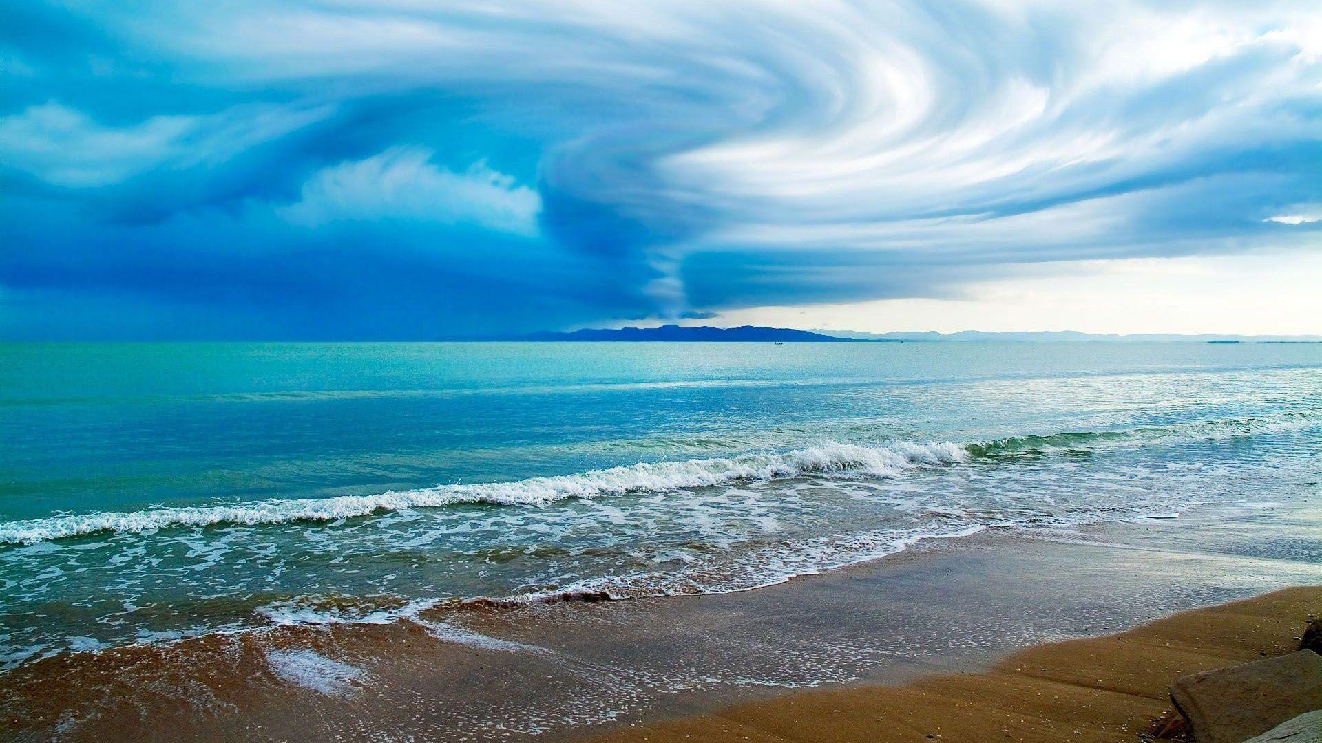 Beach Storm Wallpapers - Top Free Beach Storm Backgrounds - WallpaperAccess