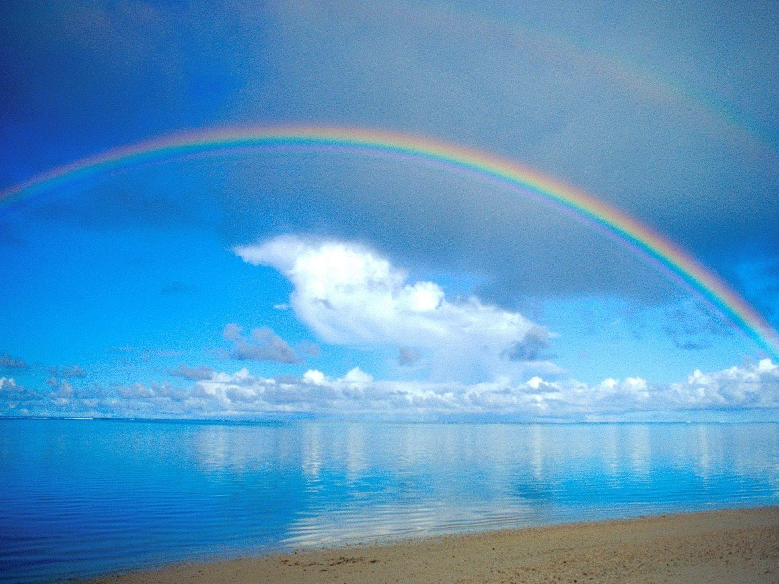 Rainbow Nature Wallpapers - Top Free Rainbow Nature Backgrounds ...