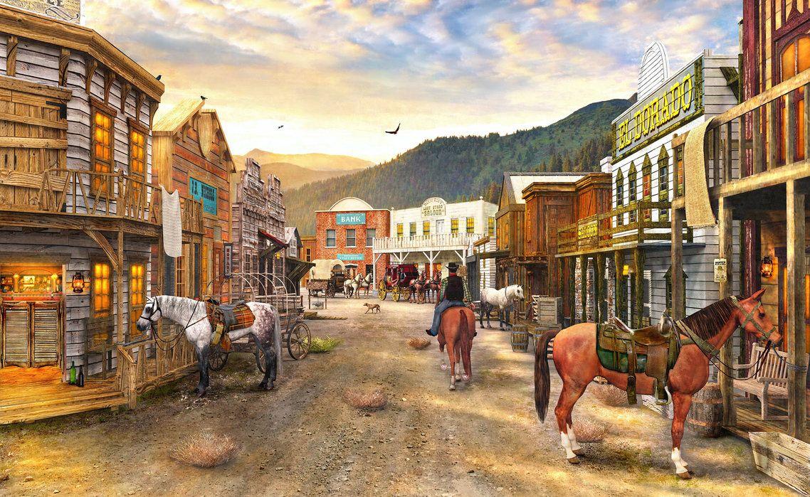 Western Town Wallpapers - Top Free Western Town Backgrounds ...
