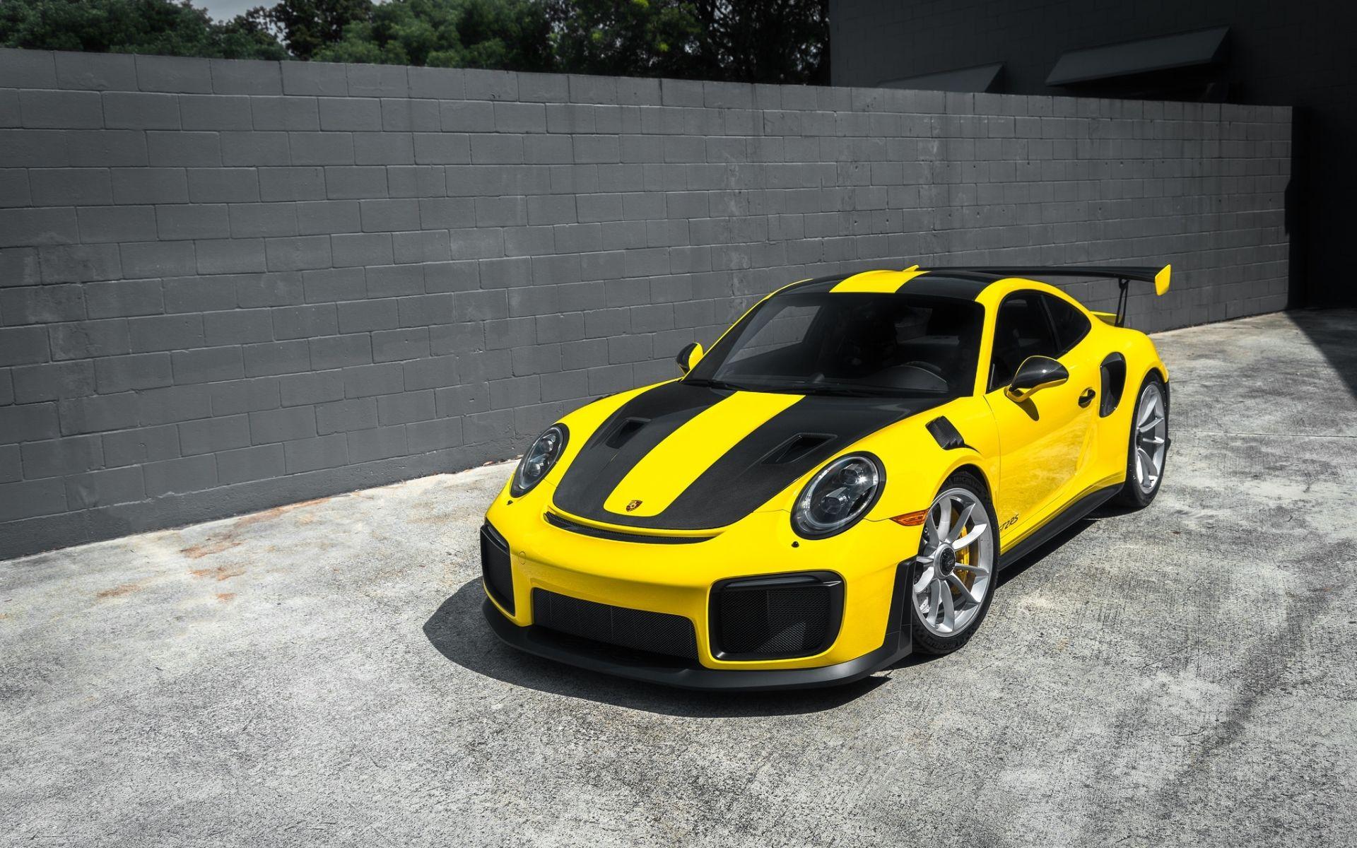 Porsche Yellow Wallpapers - Top Free Porsche Yellow Backgrounds ...