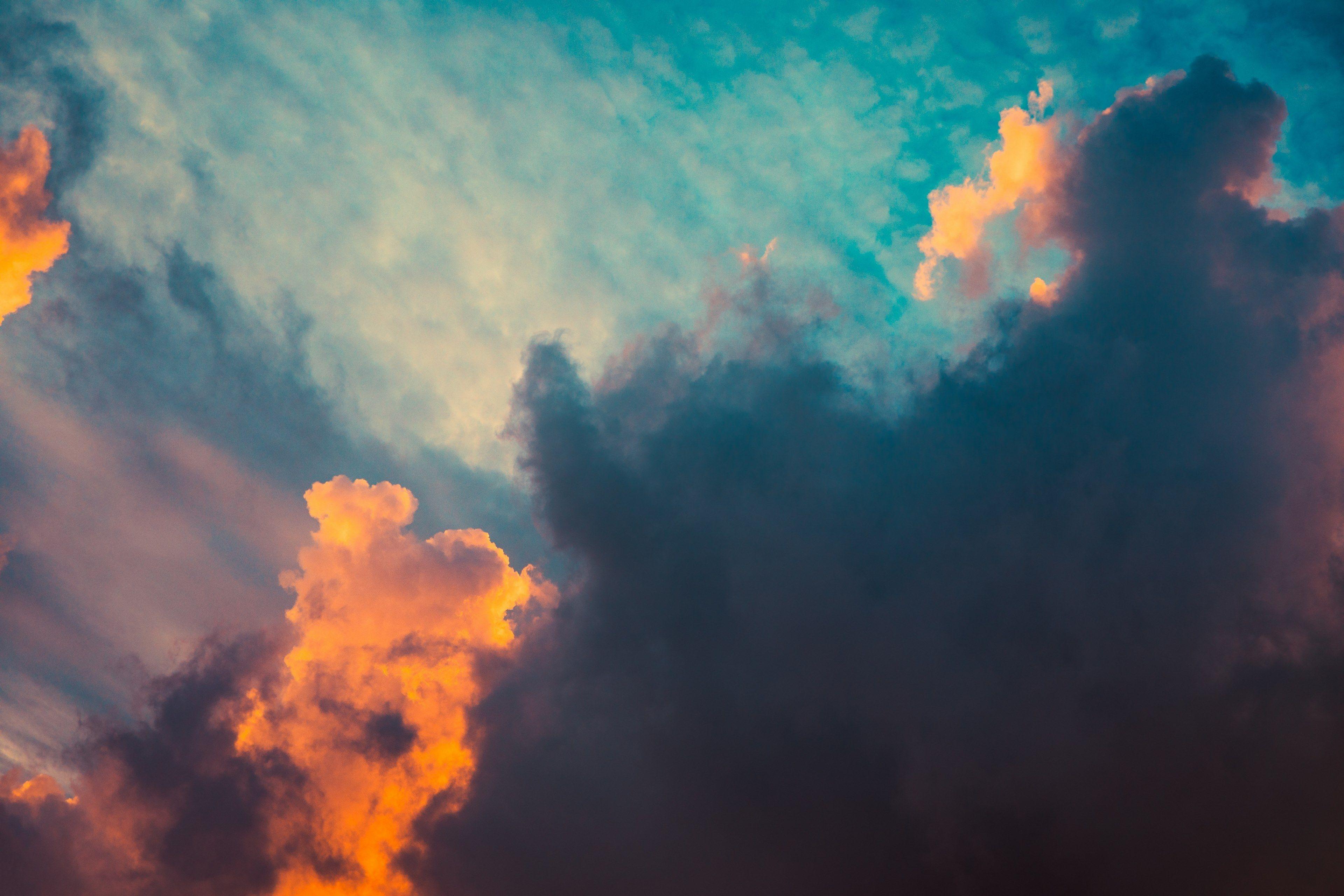 Orange Clouds HD Wallpapers - Top Free Orange Clouds HD Backgrounds ...