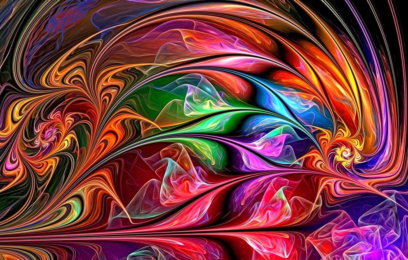 Rainbow Fractal Wallpapers - Top Free Rainbow Fractal Backgrounds ...