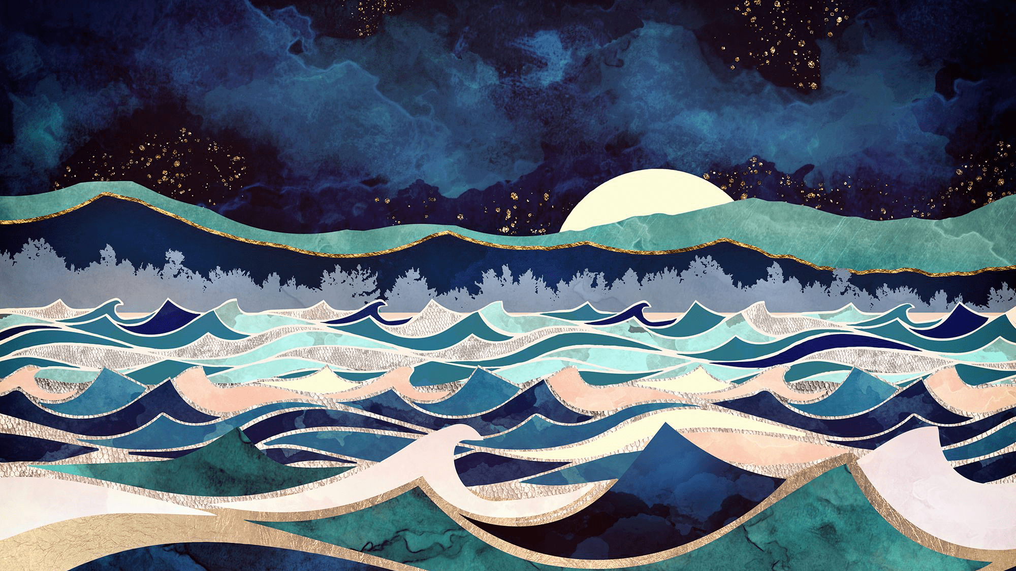 Ocean Space Wallpapers - Top Free Ocean Space Backgrounds - WallpaperAccess