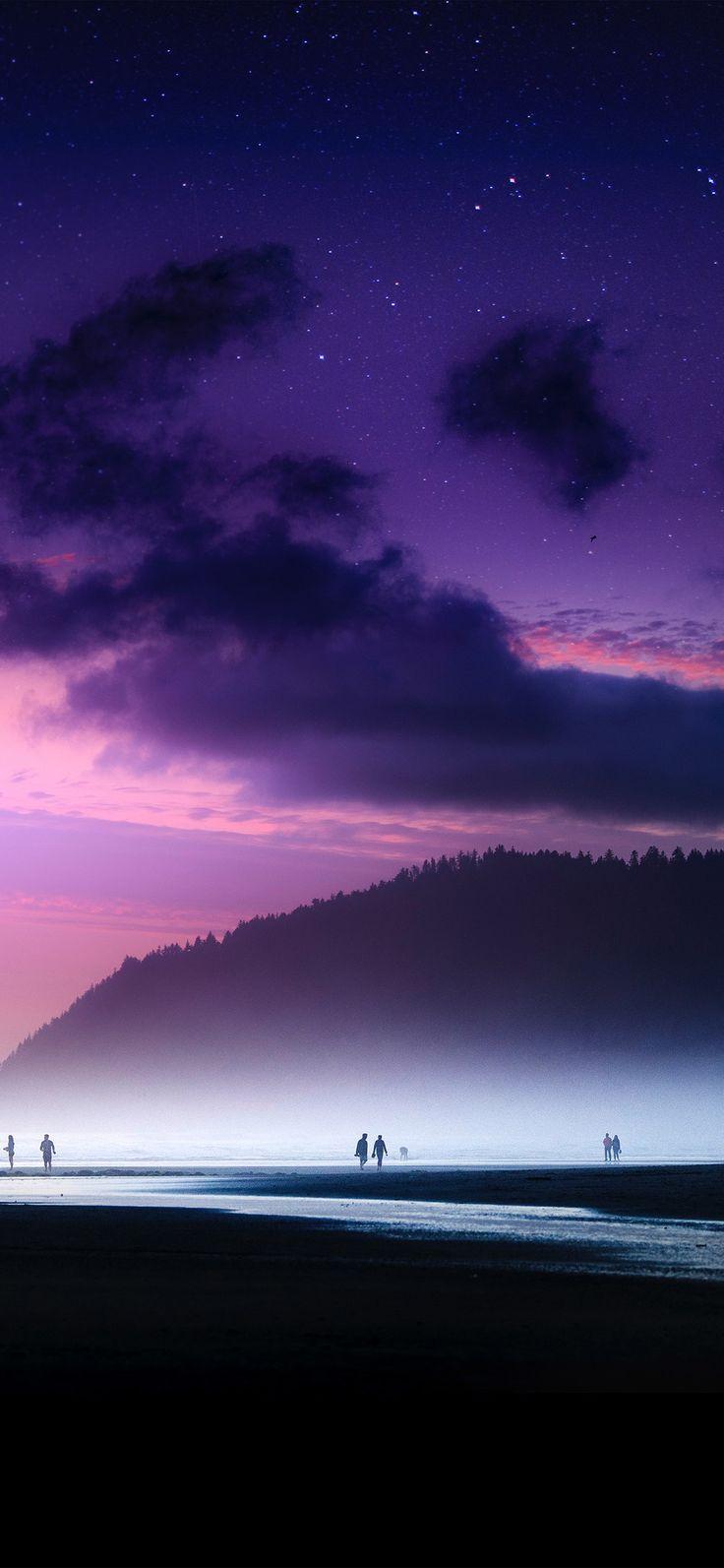 Purple Beach Sunset Wallpapers - Top Free Purple Beach Sunset ...