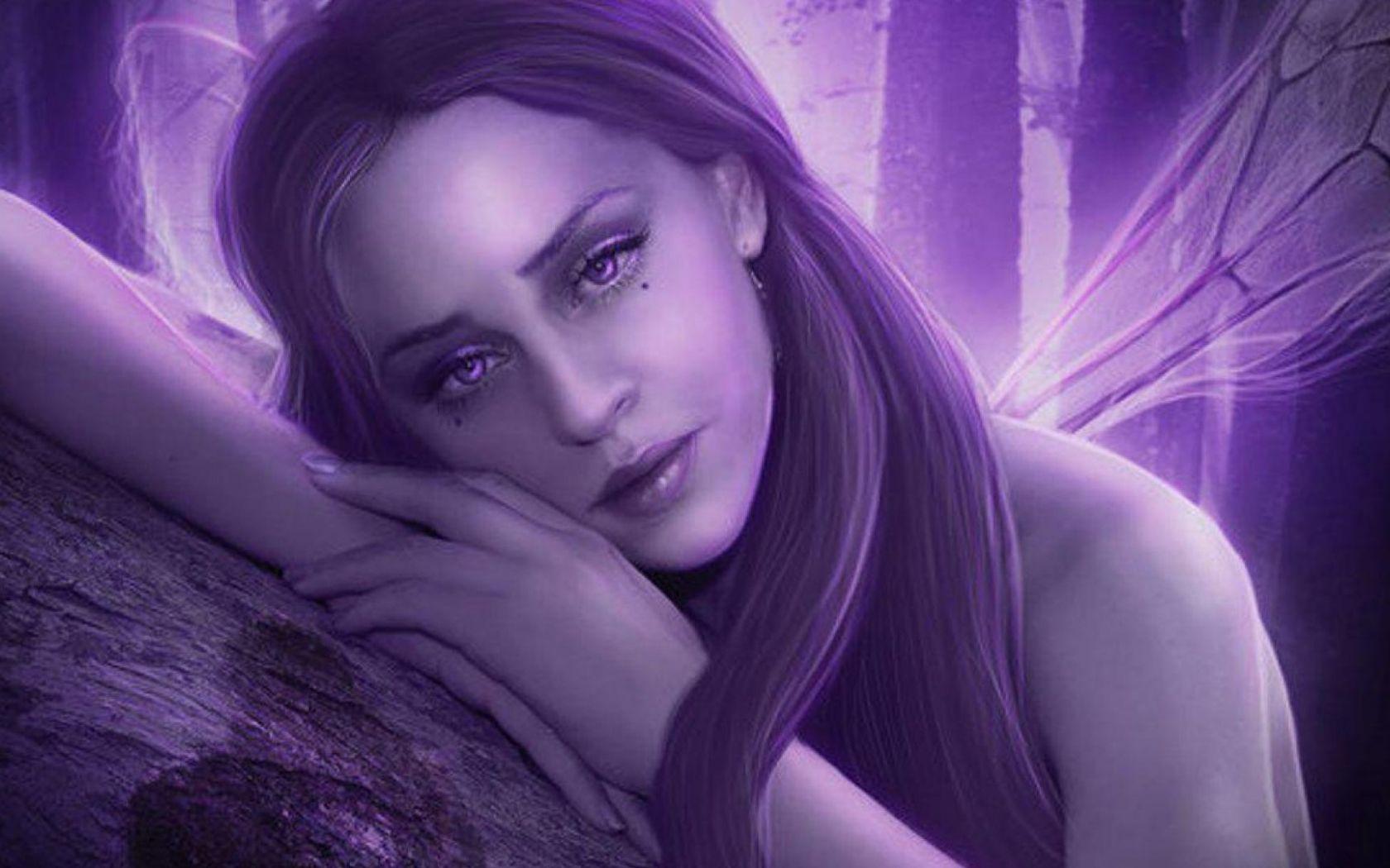 Purple Fairy Wallpapers - Top Free Purple Fairy Backgrounds - WallpaperAccess