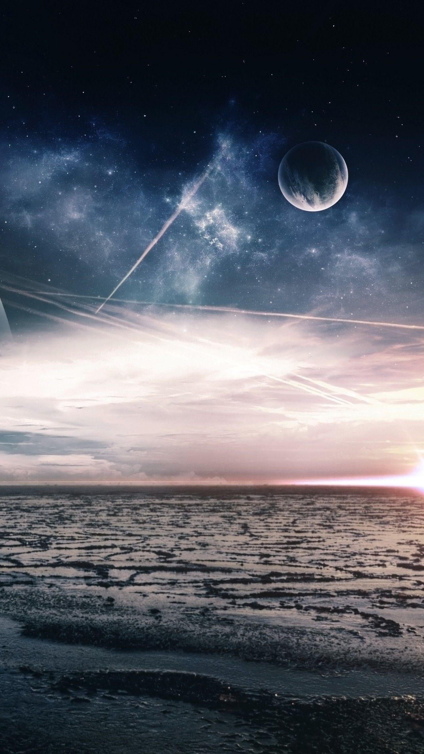 Ocean Space Wallpapers - Top Free Ocean Space Backgrounds - WallpaperAccess