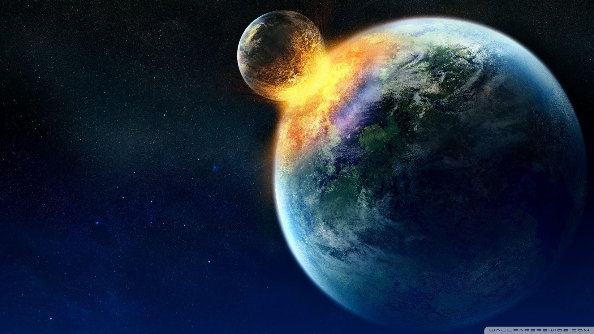 Galaxy Collision Wallpapers - Top Free Galaxy Collision Backgrounds ...