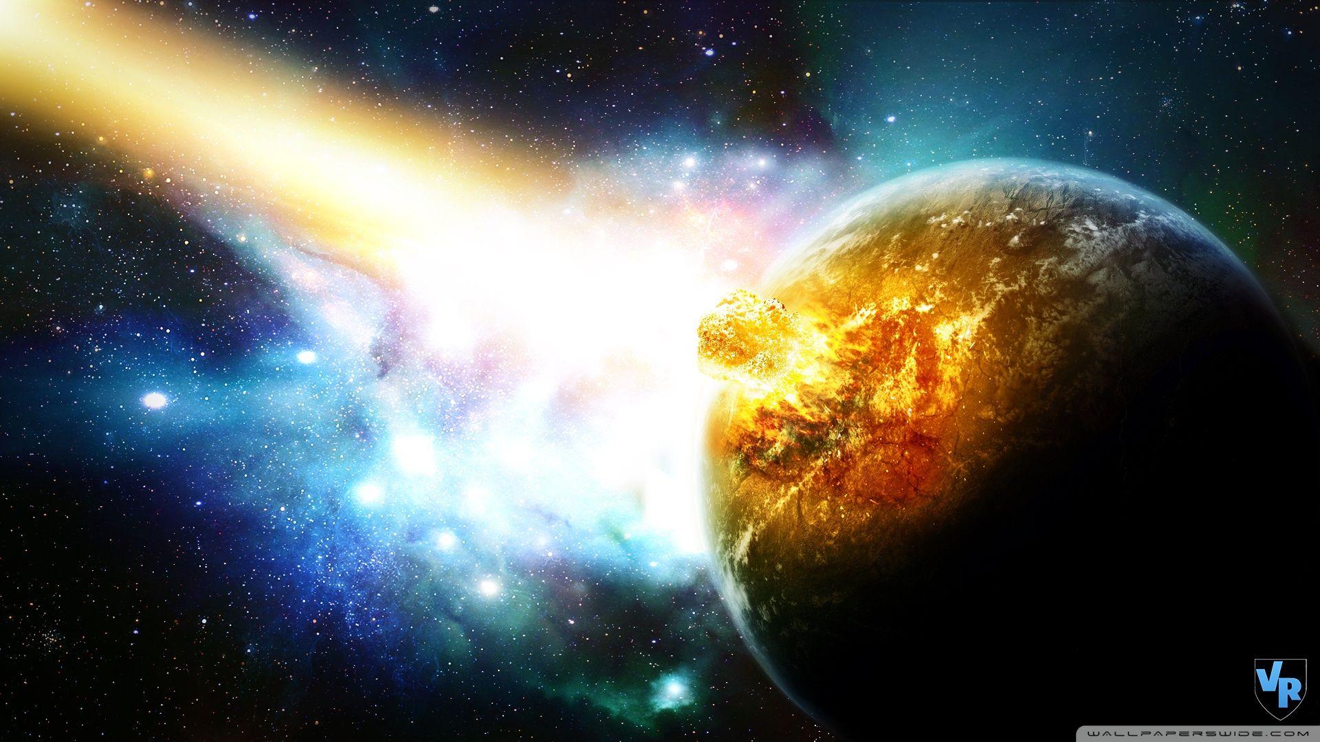 Galaxy Collision Wallpapers - Top Free Galaxy Collision Backgrounds ...
