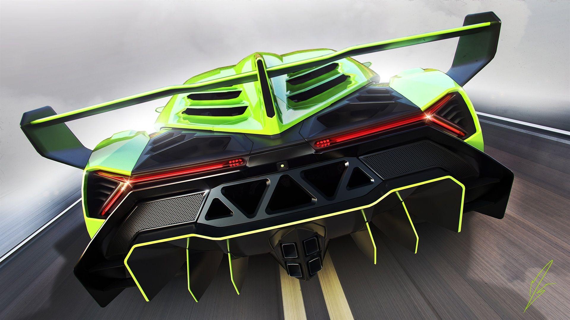 Green Super Car HD Wallpapers - Top Free Green Super Car HD Backgrounds ...