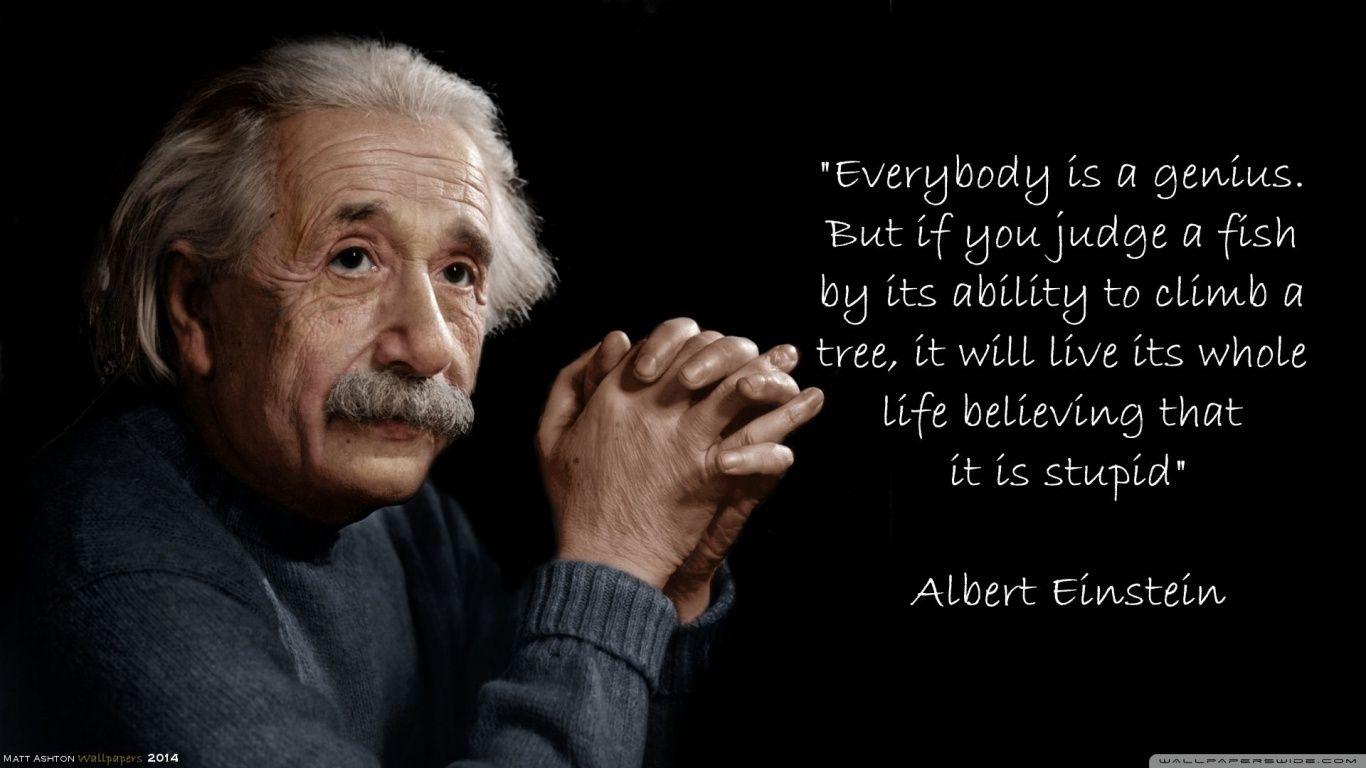 Albert Einstein Quote Desktop Wallpapers - Top Free Albert Einstein ...