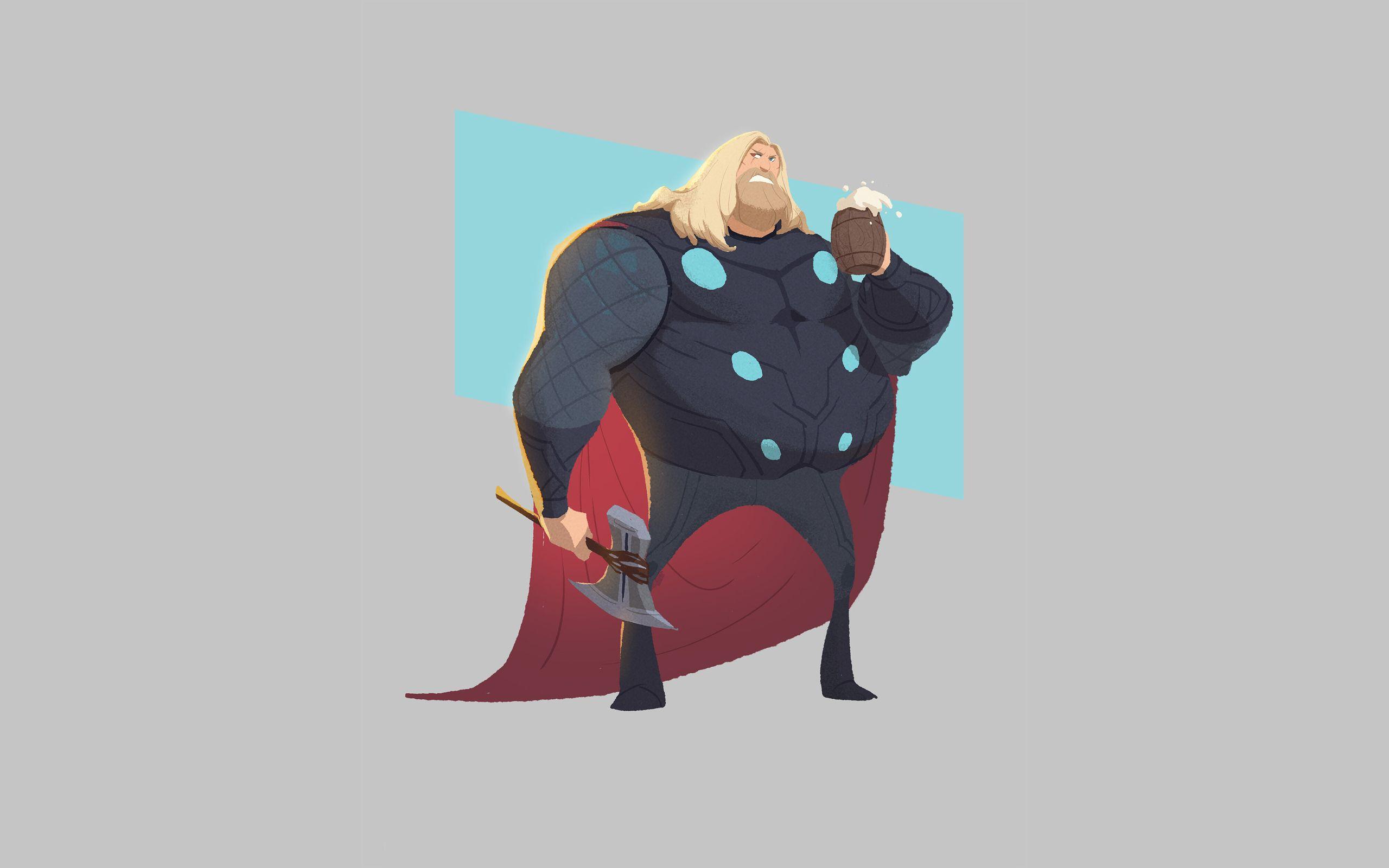 Thor Fat Wallpapers - Top Free Thor Fat Backgrounds - WallpaperAccess