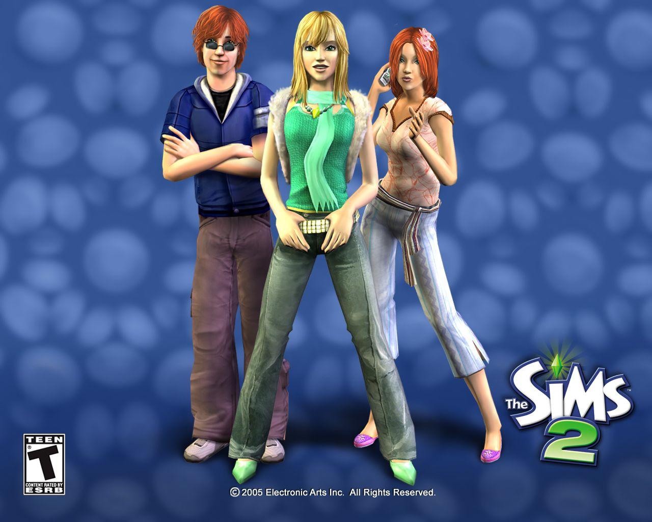 The Sims 2 Wallpapers - Top Free The Sims 2 Backgrounds - WallpaperAccess