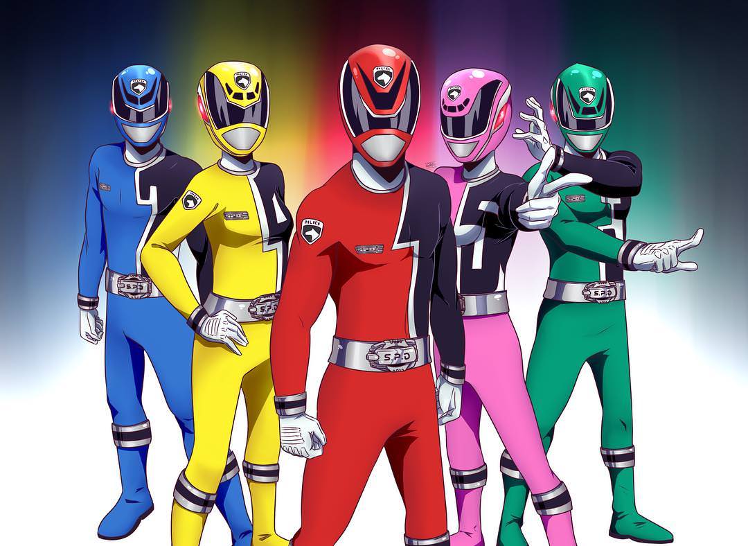 Power Ranger SPD Wallpapers - Top Free Power Ranger SPD Backgrounds ...