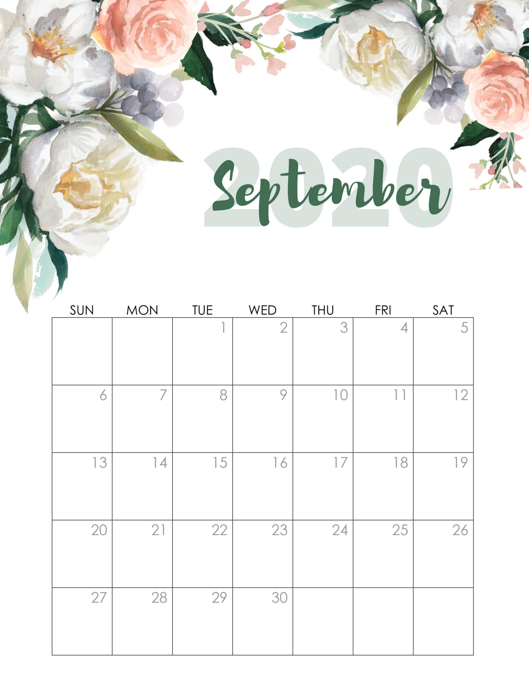 September 2020 Calendar Wallpapers - Top Free September 2020 Calendar ...