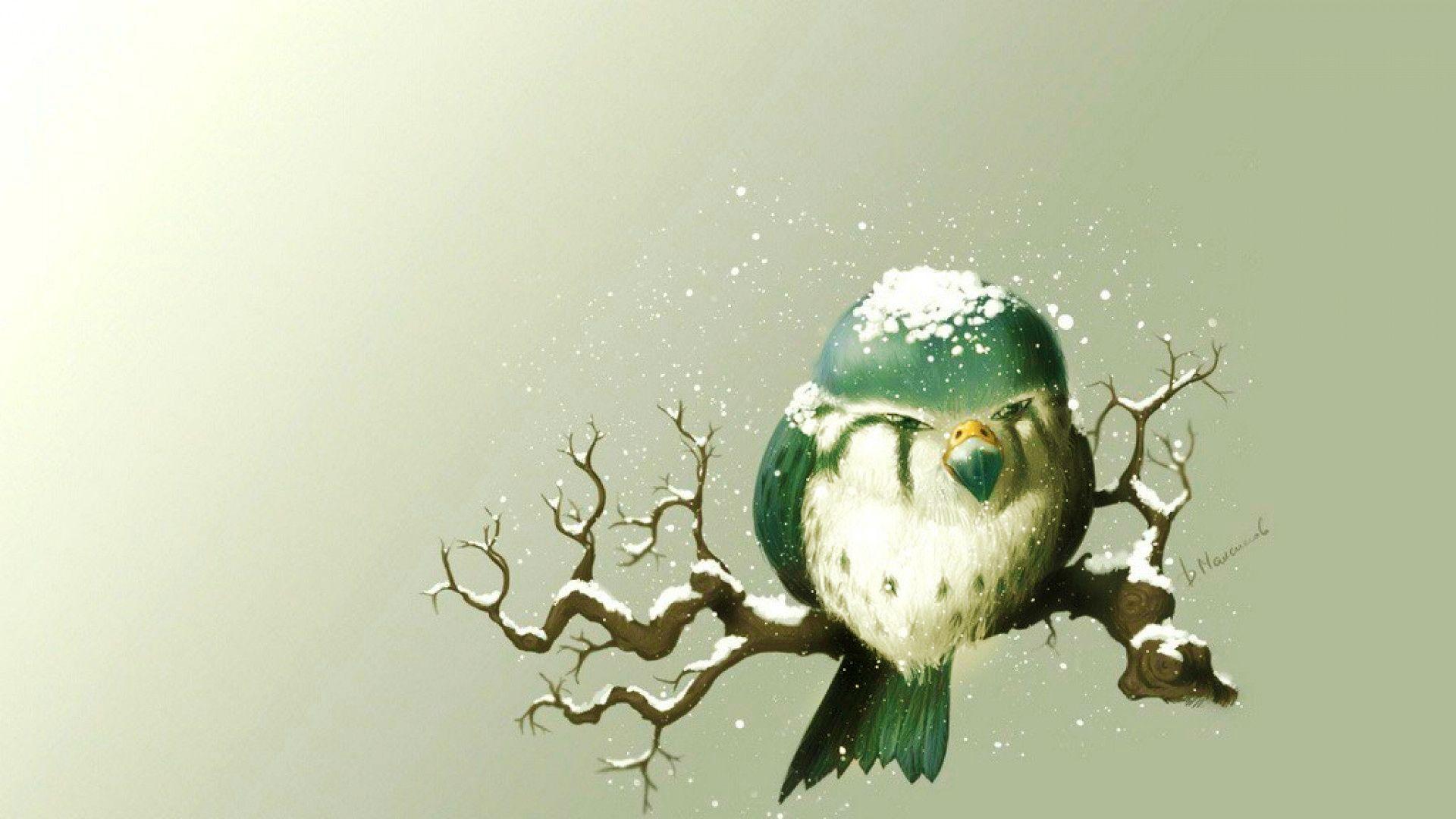 Cute Bird Art Wallpapers - Top Free Cute Bird Art Backgrounds ...