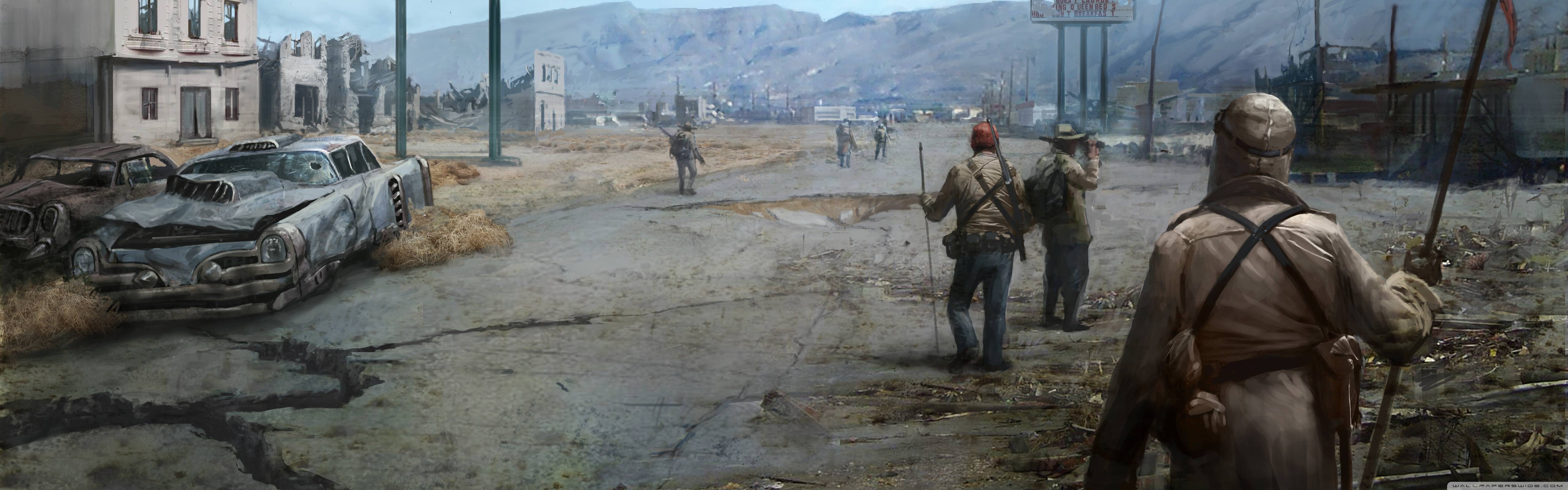 Fallout Dual Monitor Wallpapers - Top Free Fallout Dual Monitor ...