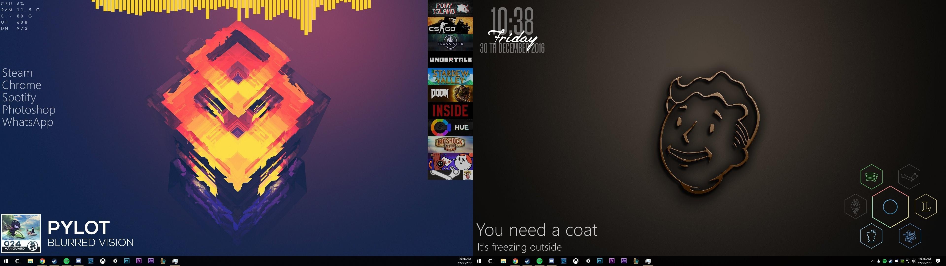 Fallout Dual Monitor Wallpapers - Top Free Fallout Dual Monitor ...