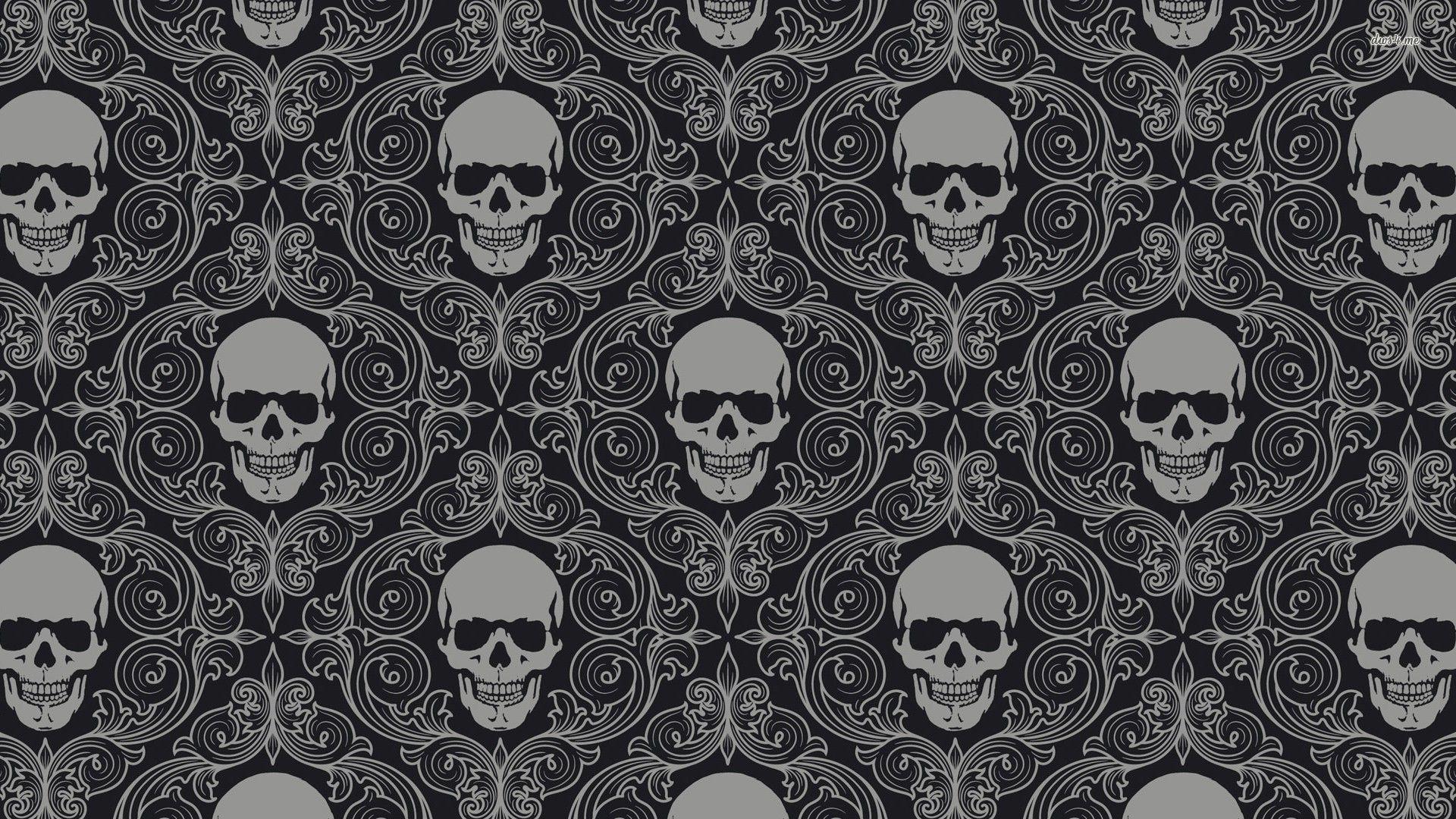Halloween Skull Wallpapers - Top Free Halloween Skull Backgrounds ...