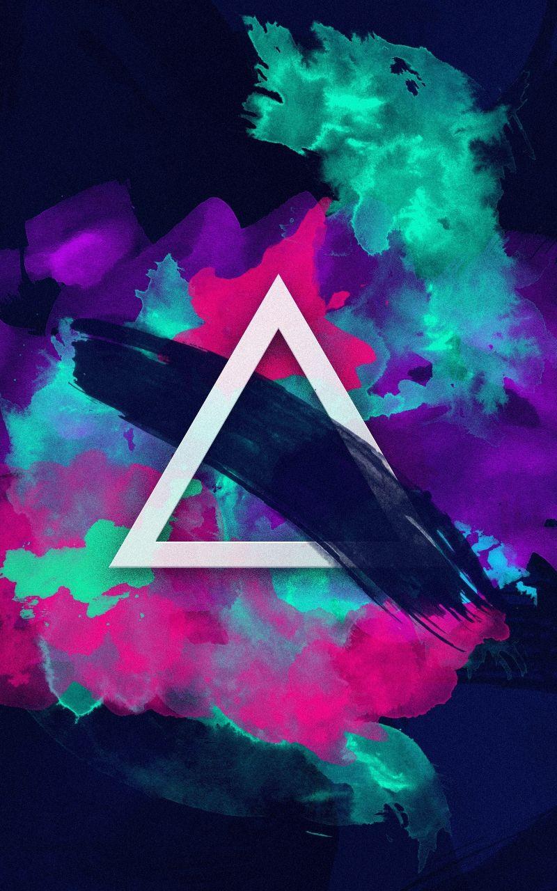 Galaxy Triangle Wallpapers - Top Free Galaxy Triangle Backgrounds ...