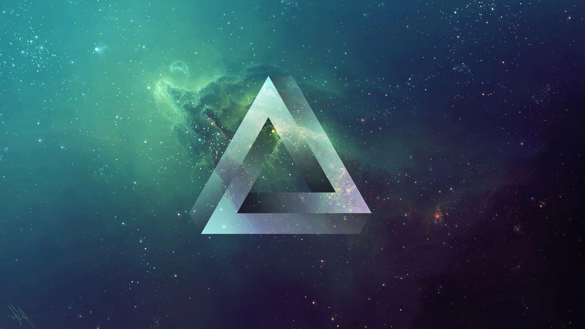 Galaxy Triangle Wallpapers - Top Free Galaxy Triangle Backgrounds ...
