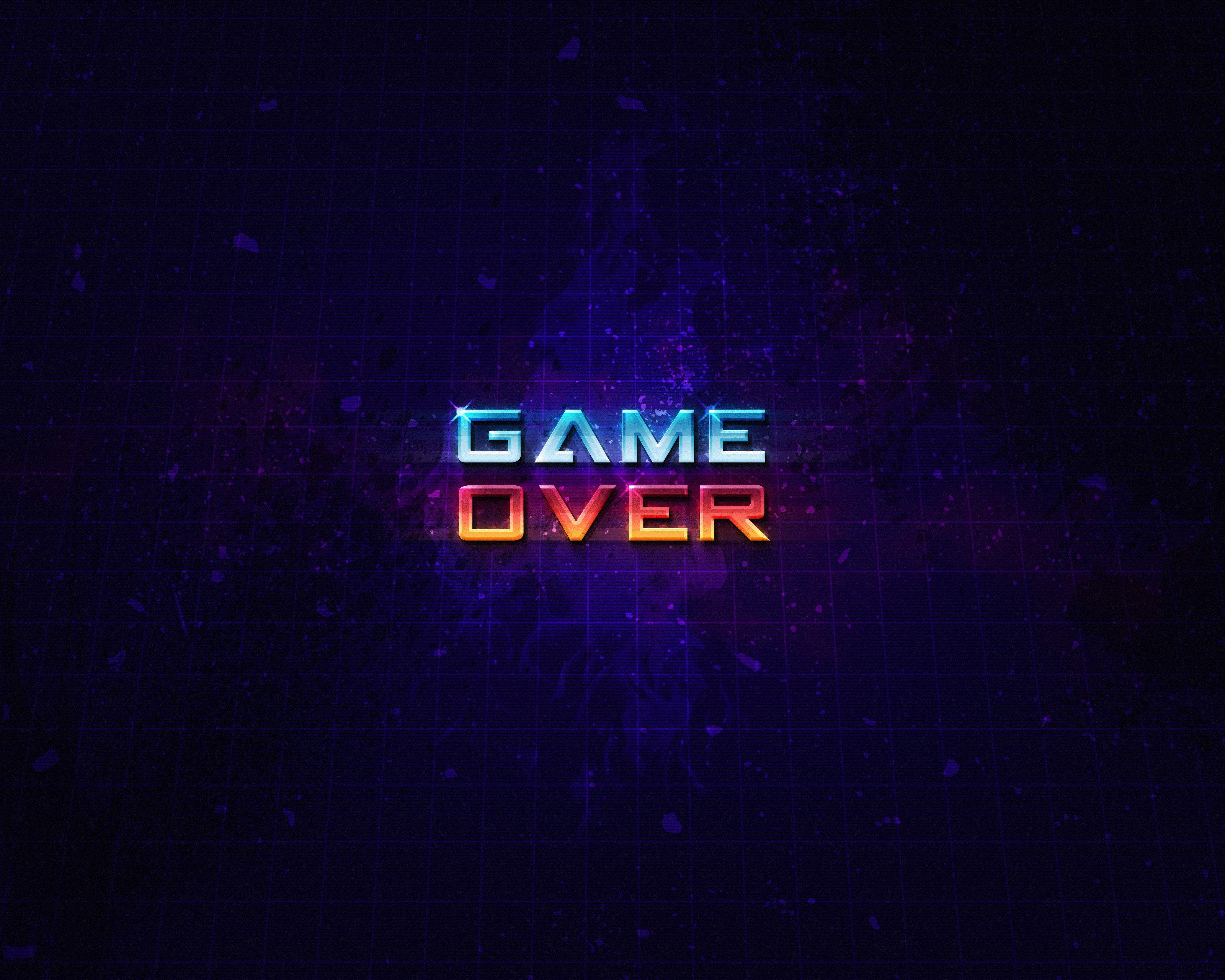 Cool Game Over Wallpapers - Top Free Cool Game Over Backgrounds ...