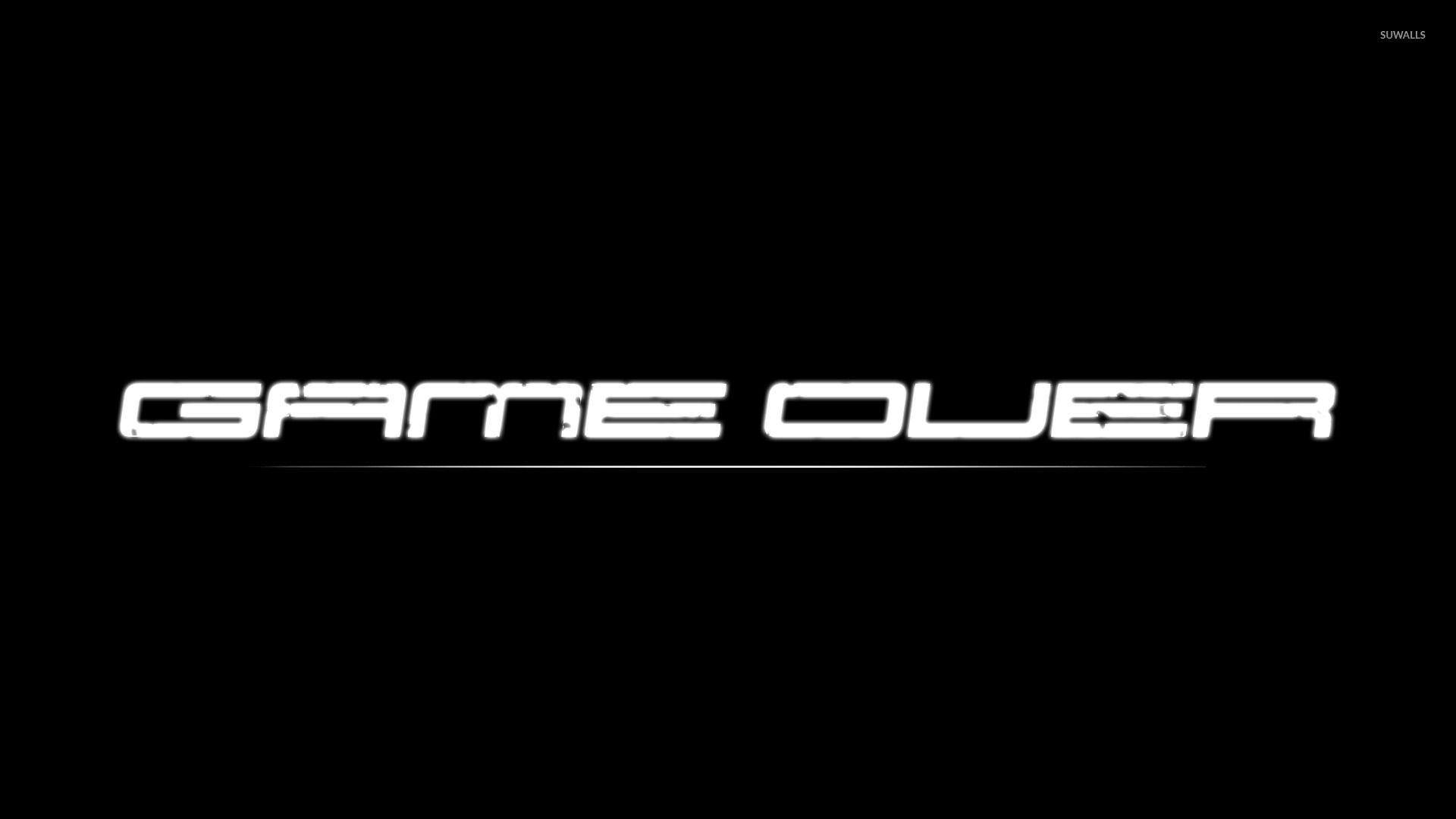 Cool Game Over Wallpapers - Top Free Cool Game Over Backgrounds ...