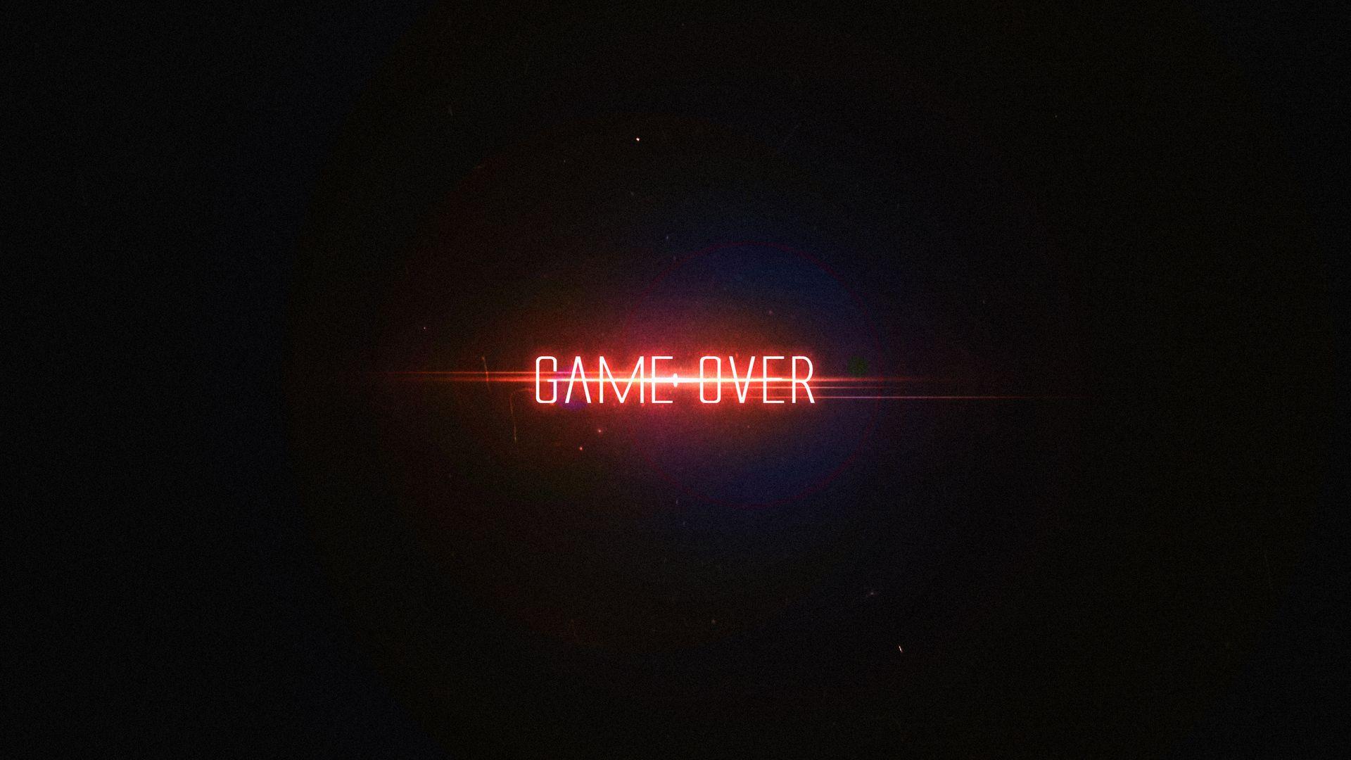 Cool Game Over Wallpapers - Top Free Cool Game Over Backgrounds ...