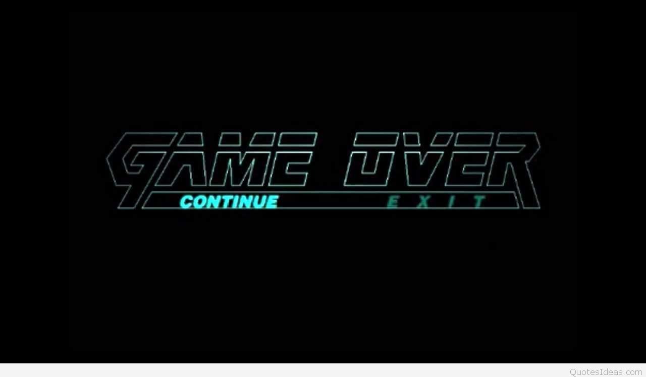 Cool Game Over Wallpapers - Top Free Cool Game Over Backgrounds ...