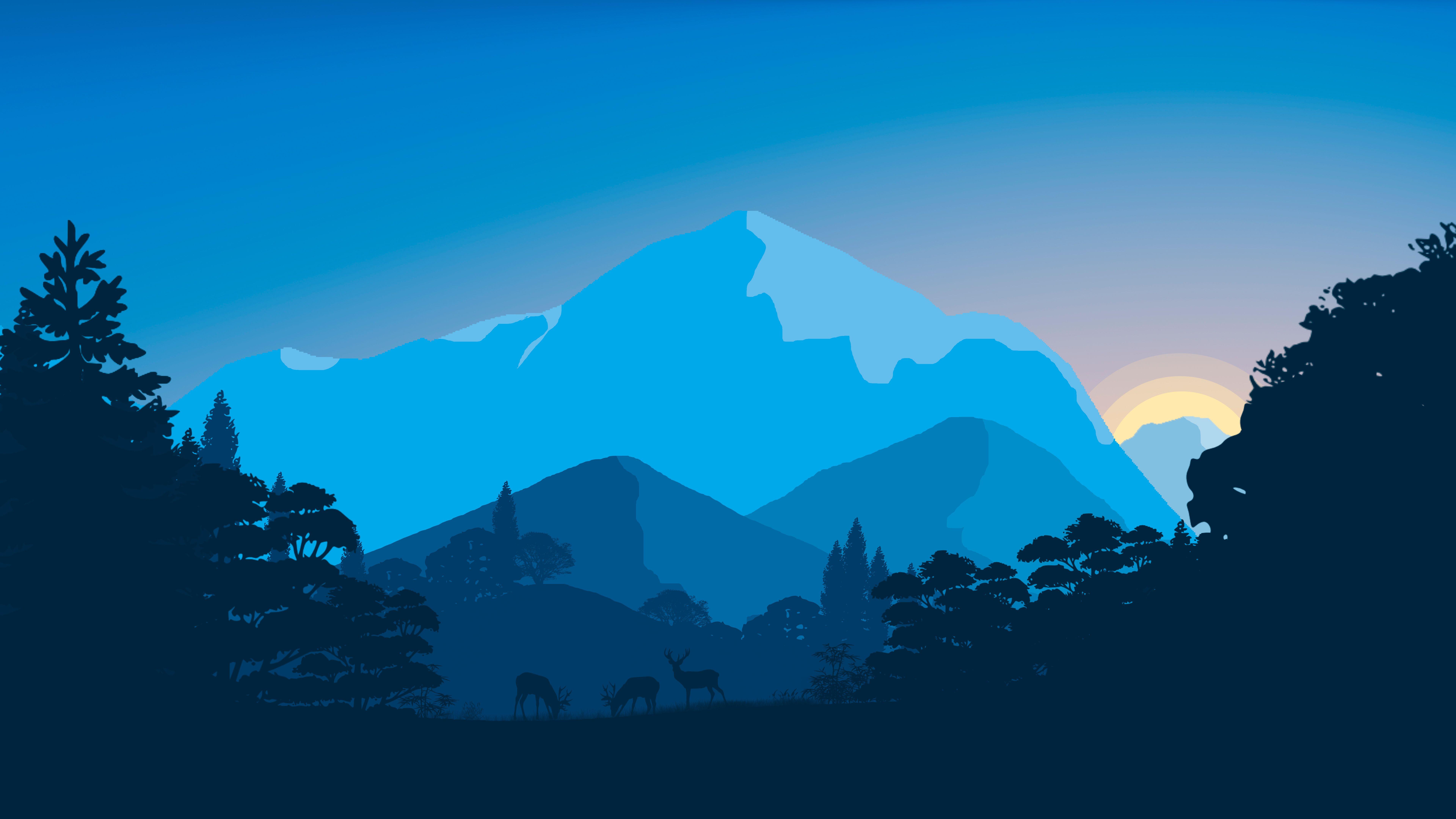 Minimalist Forest HD Wallpapers - Top Free Minimalist Forest HD ...