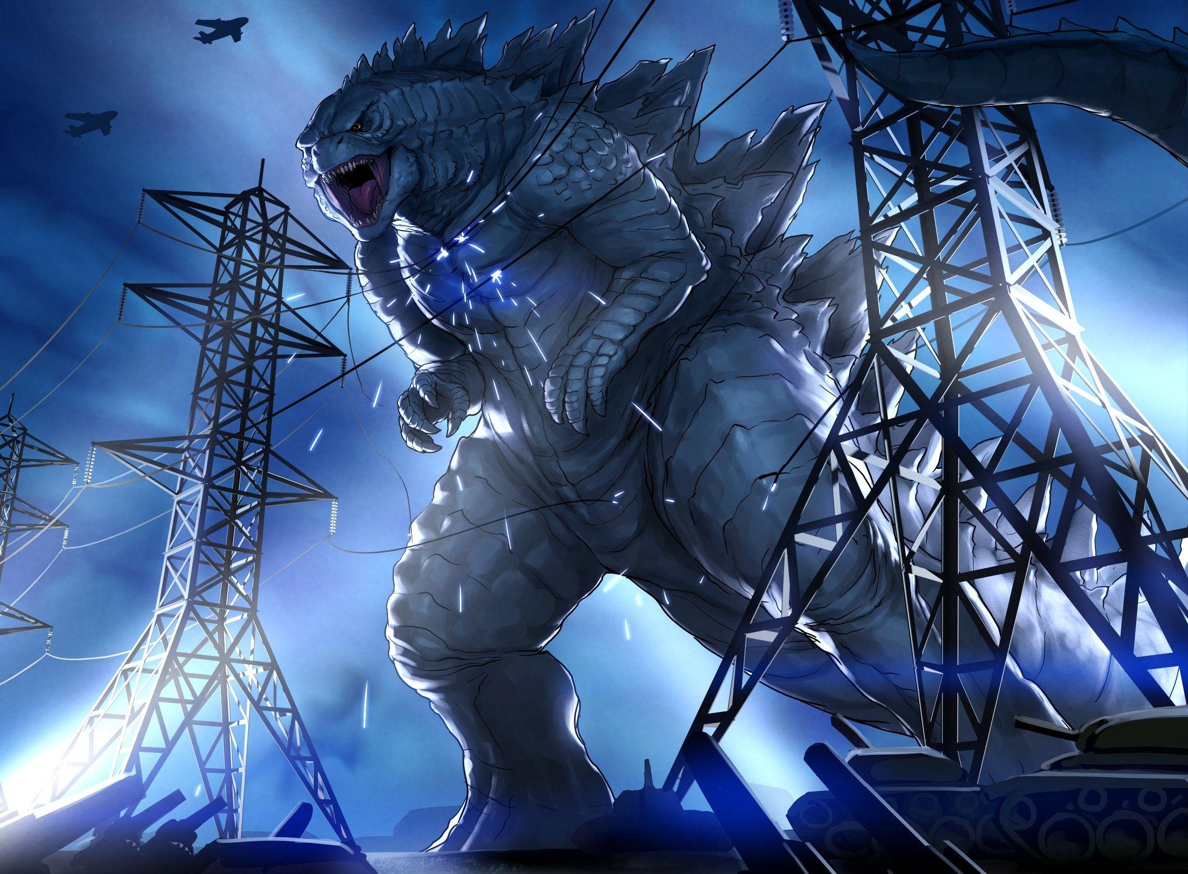 Blue Godzilla Wallpapers - Top Free Blue Godzilla Backgrounds ...